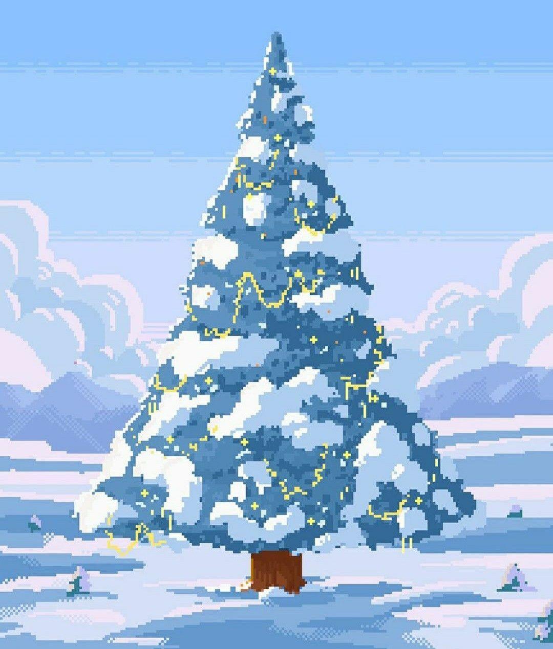 Winter Pixel Wallpapers - Top Free Winter Pixel Backgrounds ...