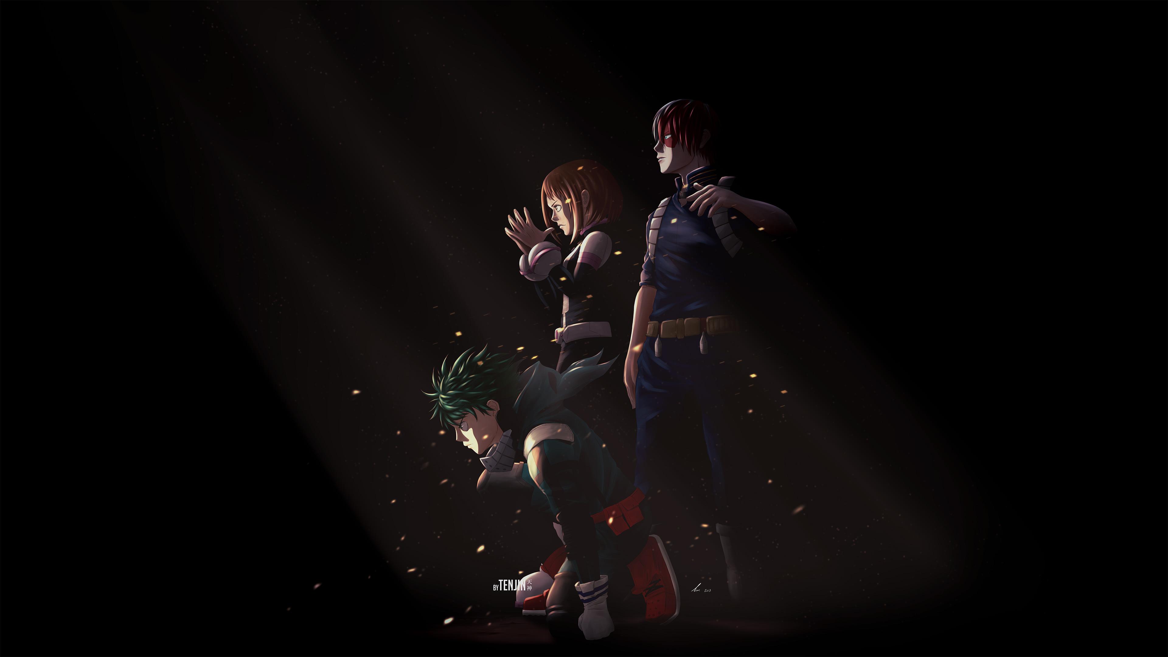 My Hero Academia Black and White Wallpapers - Top Free My Hero Academia ...