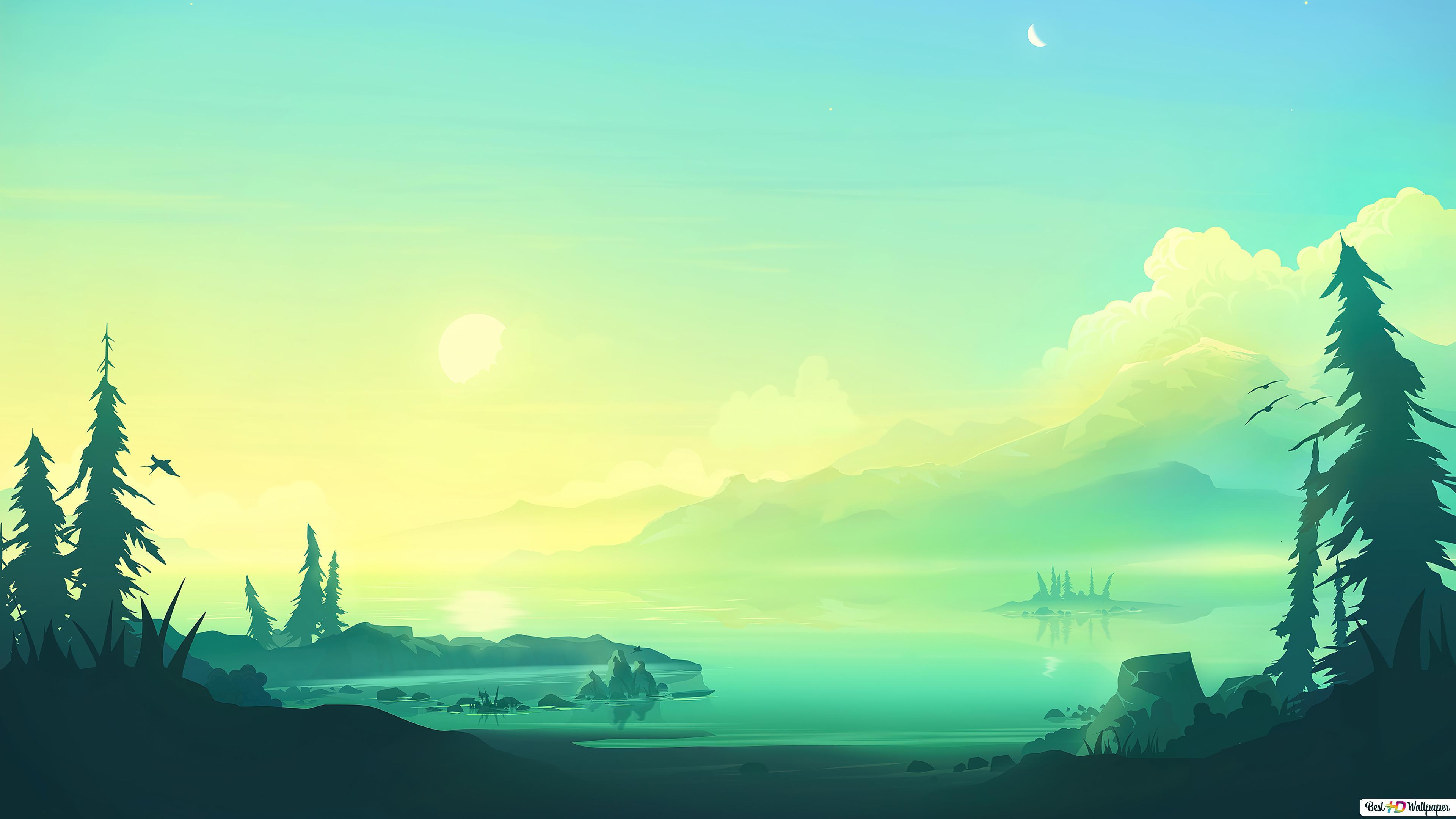 Morning Scenery Wallpapers - Top Free Morning Scenery Backgrounds ...