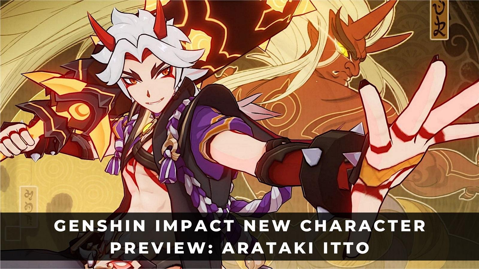 Arataki Itto Wallpapers - Top Free Arataki Itto Backgrounds ...