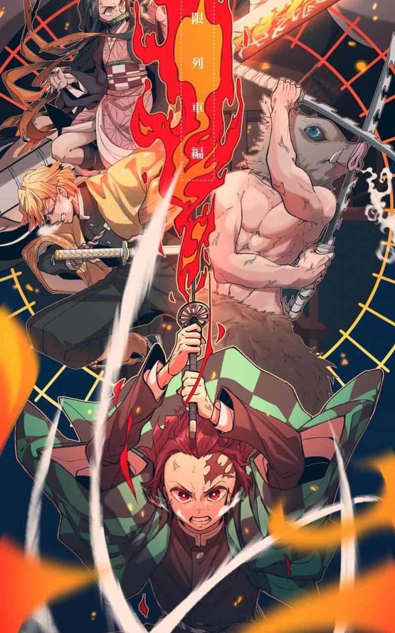 Demon Slayer Group Wallpapers - Top Free Demon Slayer Group Backgrounds ...