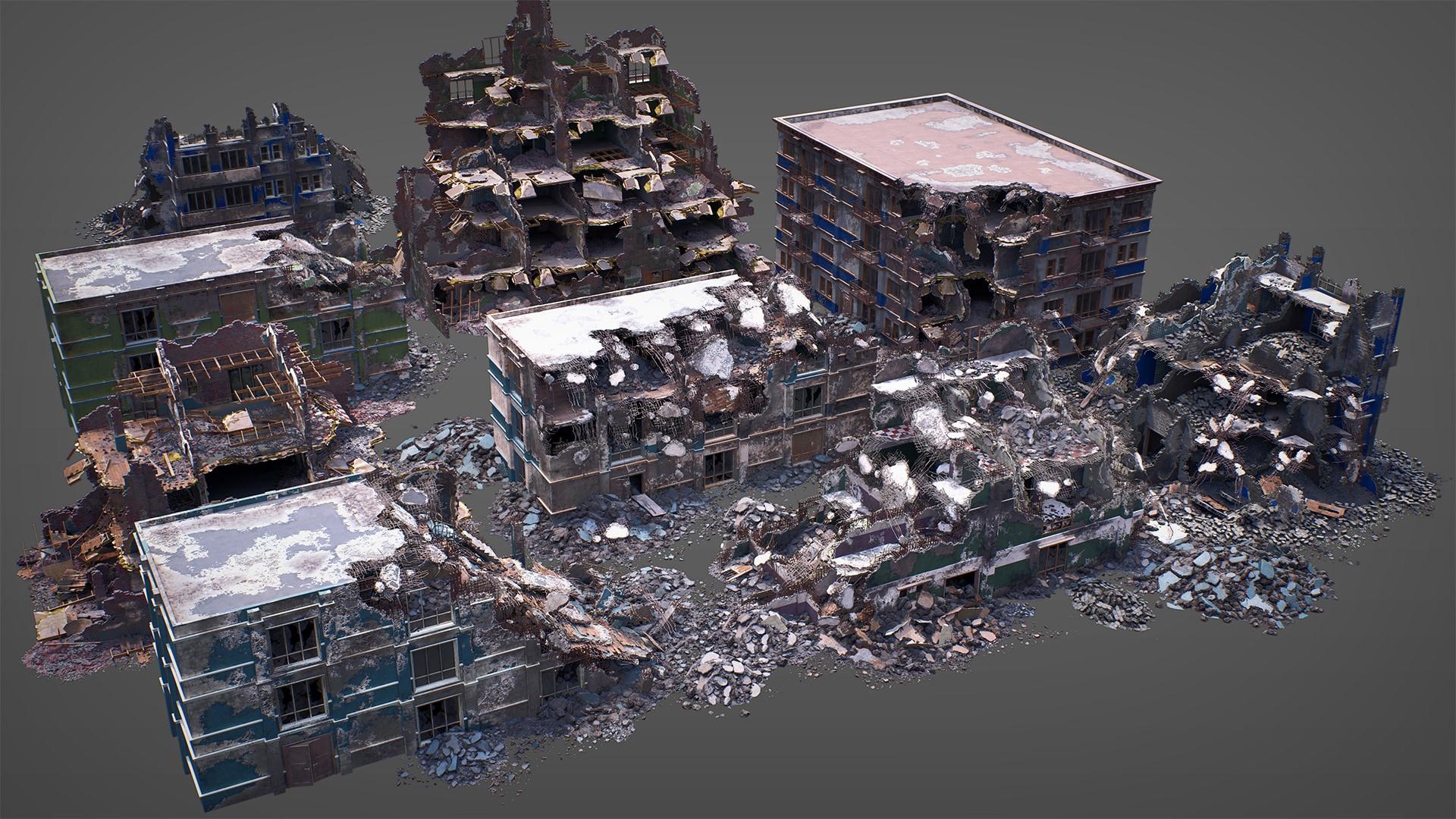 Destroyed Building Wallpapers - Top Free Destroyed Building Backgrounds ...