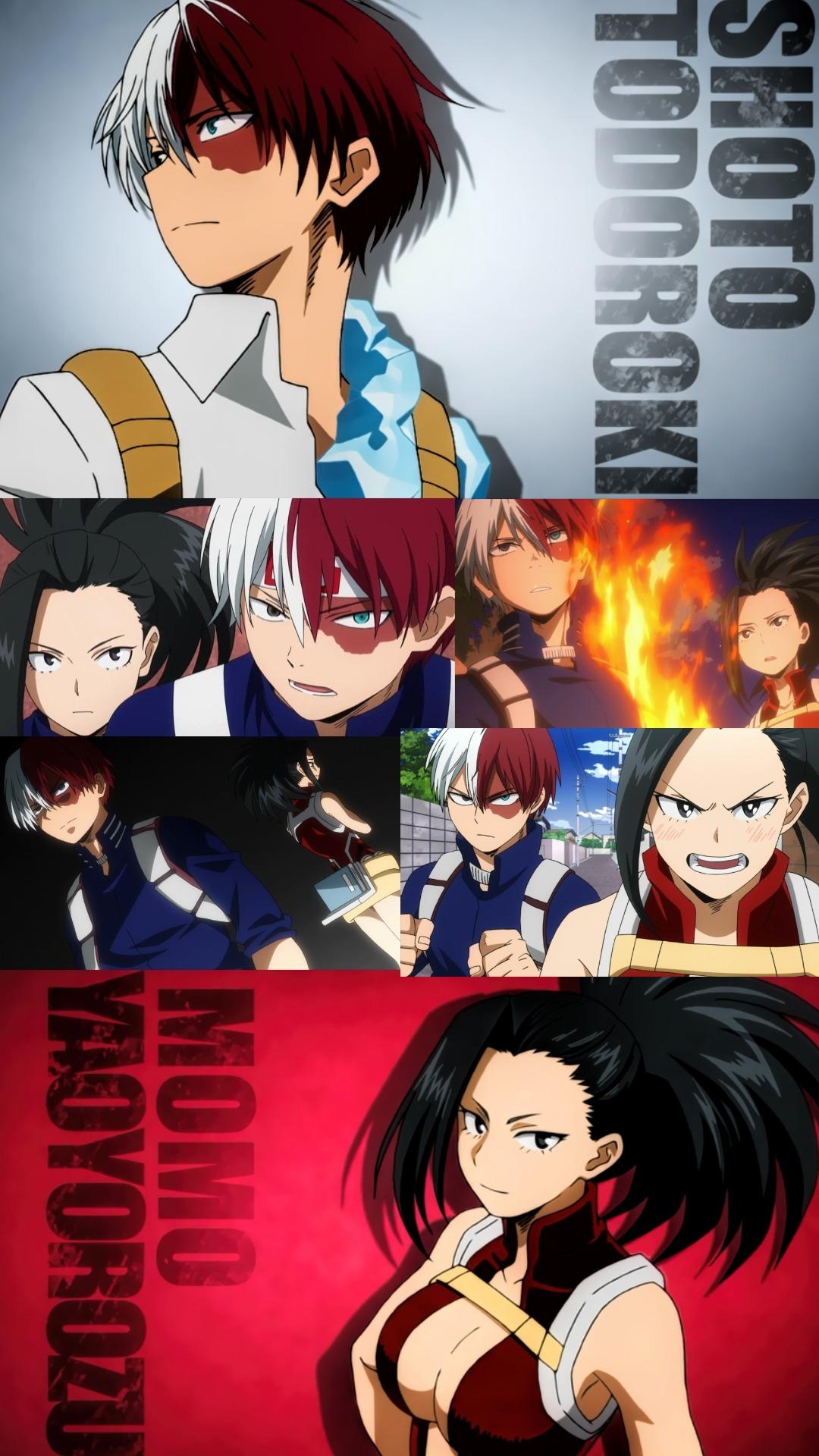 Todoroki and Momo Wallpapers - Top Free Todoroki and Momo Backgrounds ...