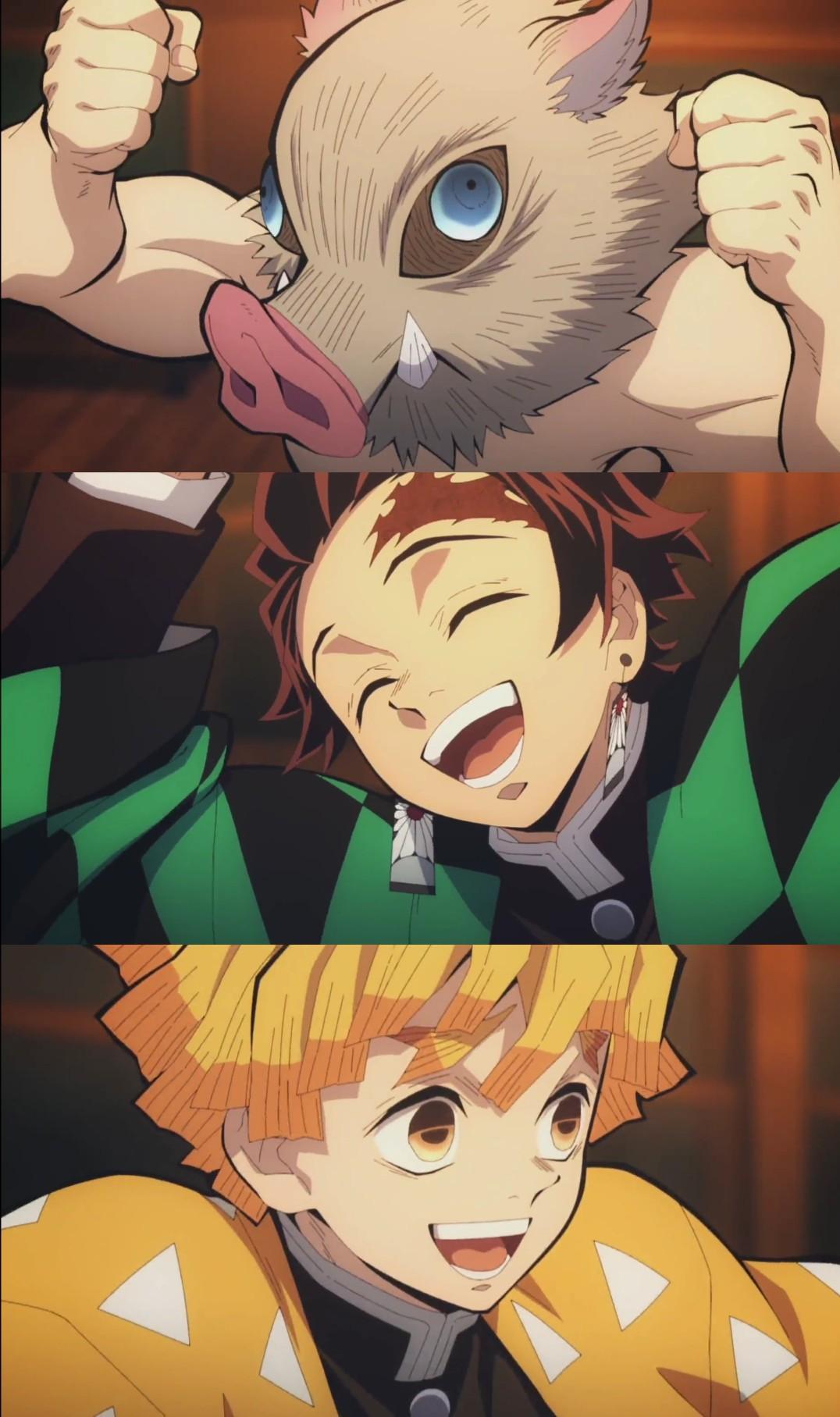 Tanjiro Zenitsu Inosuke Wallpapers - Top Free Tanjiro Zenitsu Inosuke ...