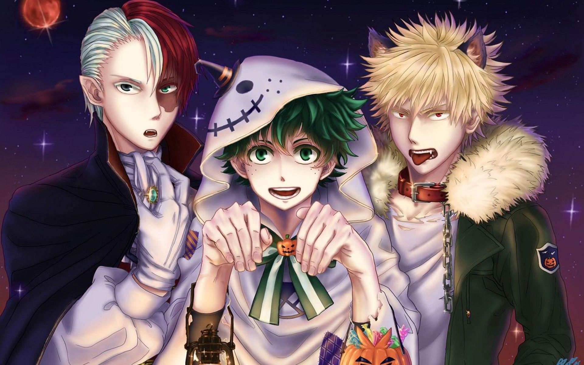 MHA Christmas Wallpapers - Top Free MHA Christmas Backgrounds ...
