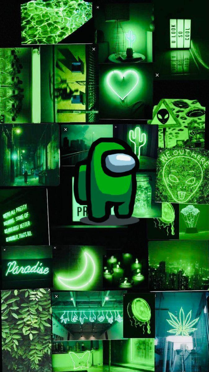 Neon Among Us Wallpapers - Top Free Neon Among Us Backgrounds ...