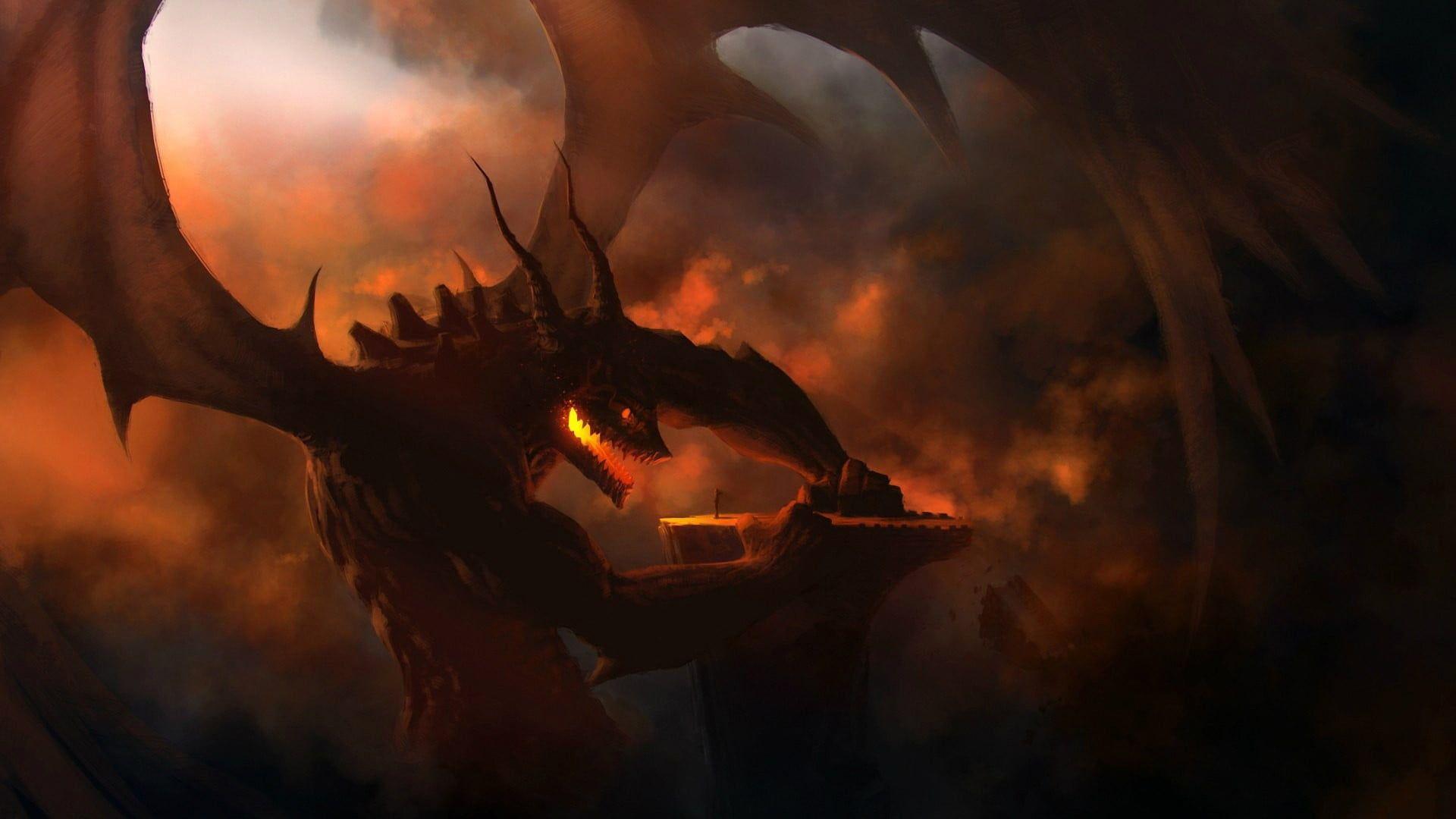 Hell Dragon Wallpapers - Top Free Hell Dragon Backgrounds - WallpaperAccess