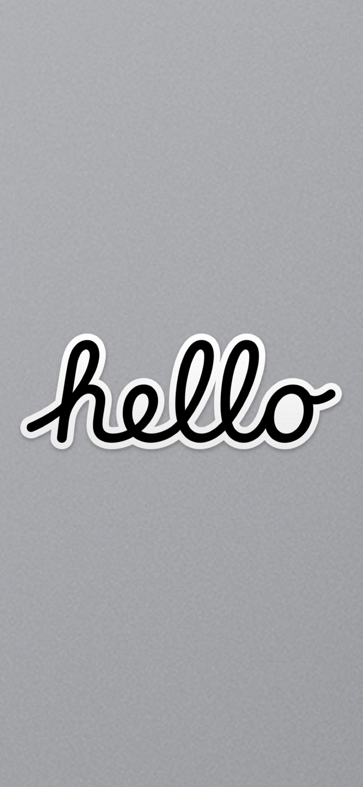 Apple Hello Wallpapers - Top Free Apple Hello Backgrounds - WallpaperAccess