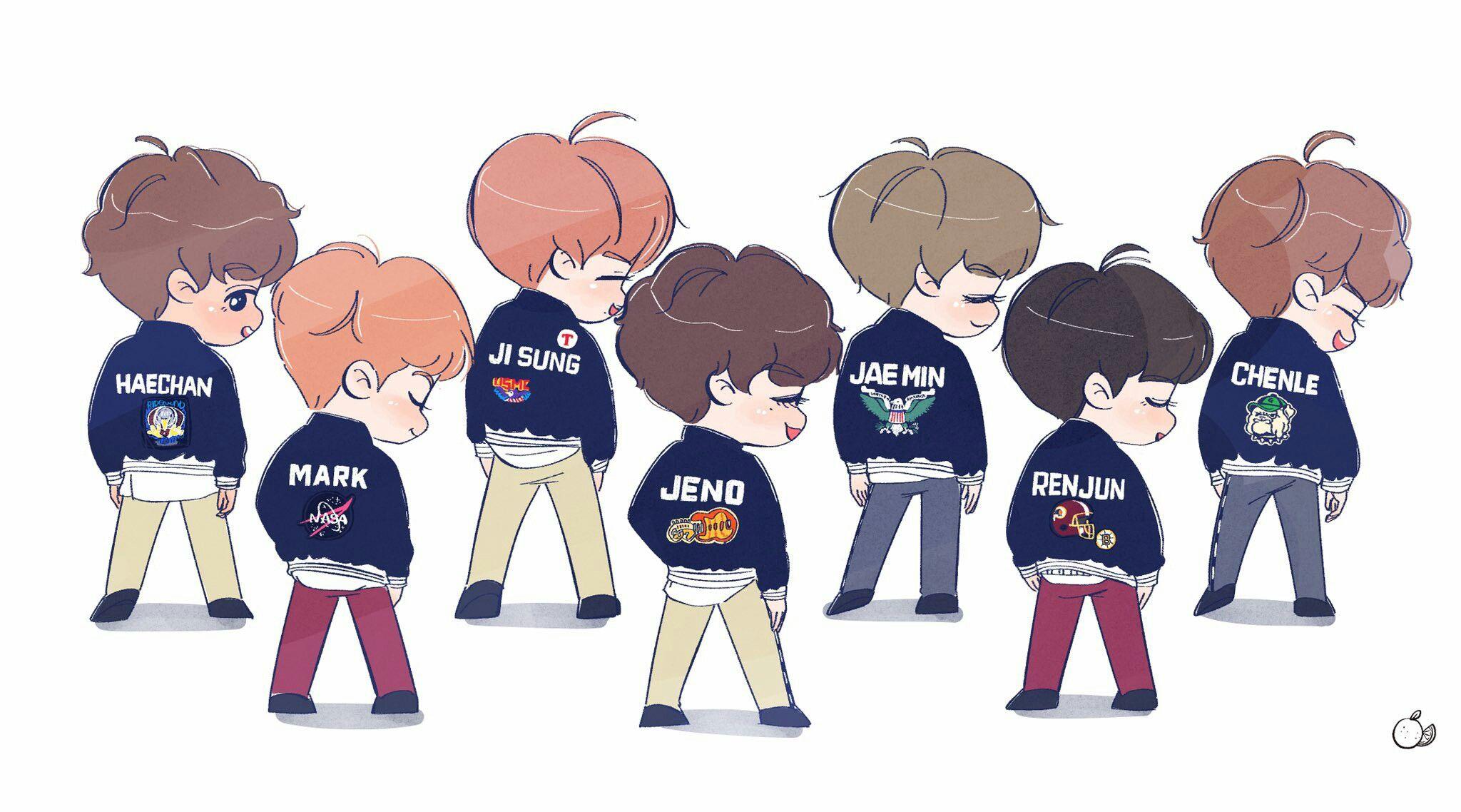 NCT Chibi Wallpapers - Top Free NCT Chibi Backgrounds - WallpaperAccess