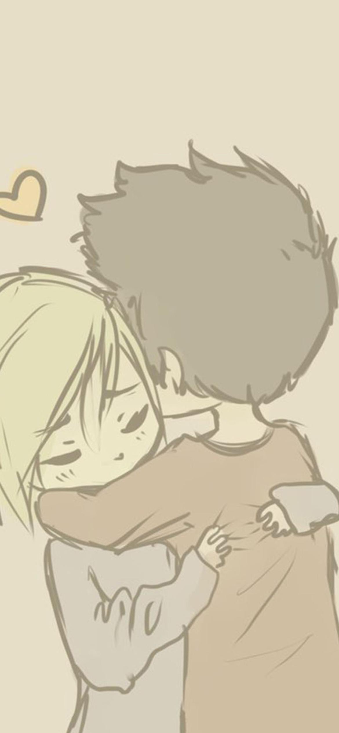 Anime Couple Hug Wallpapers - Top Free Anime Couple Hug Backgrounds ...