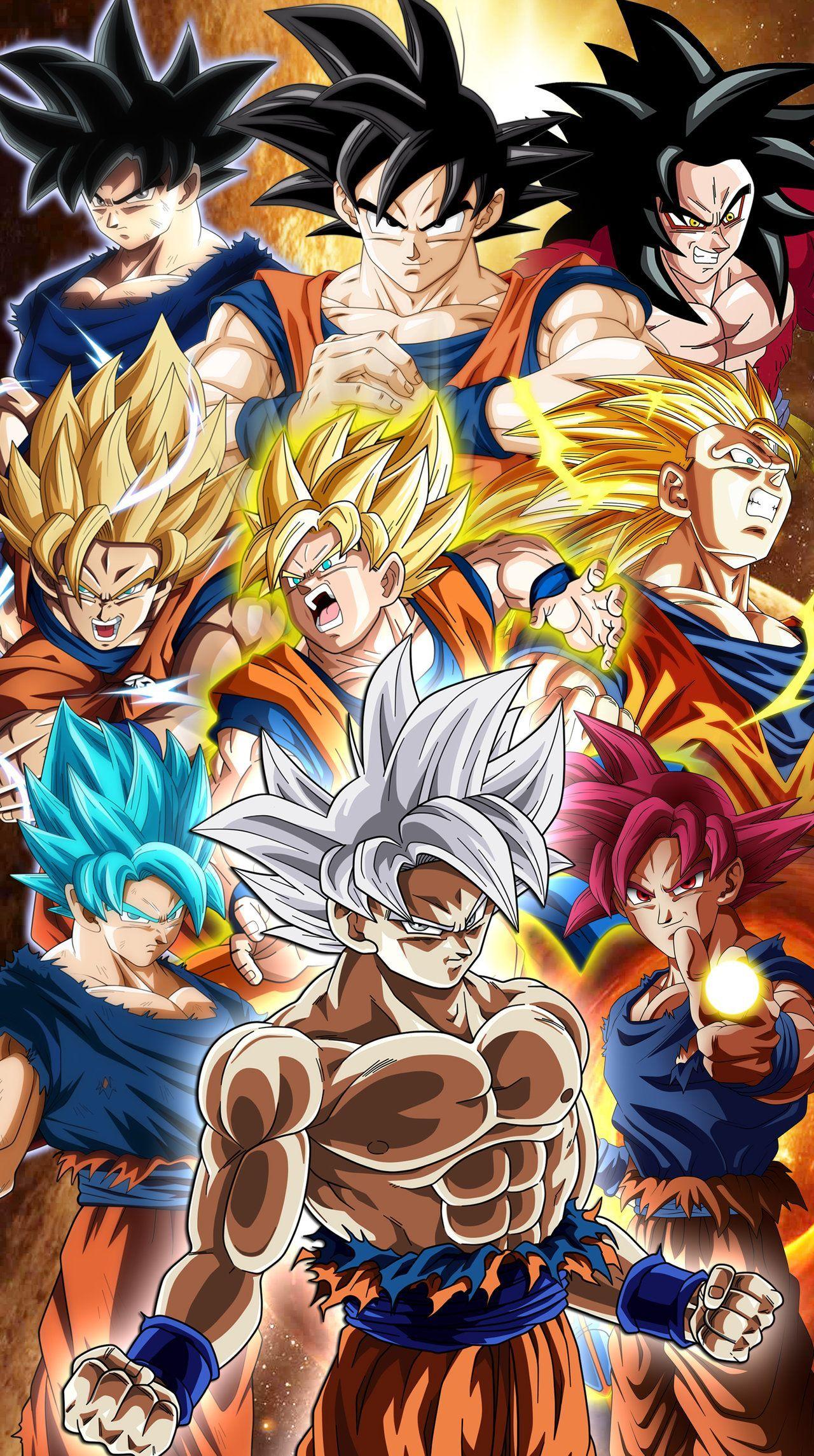Goku Transformation Wallpapers - Top Free Goku Transformation ...