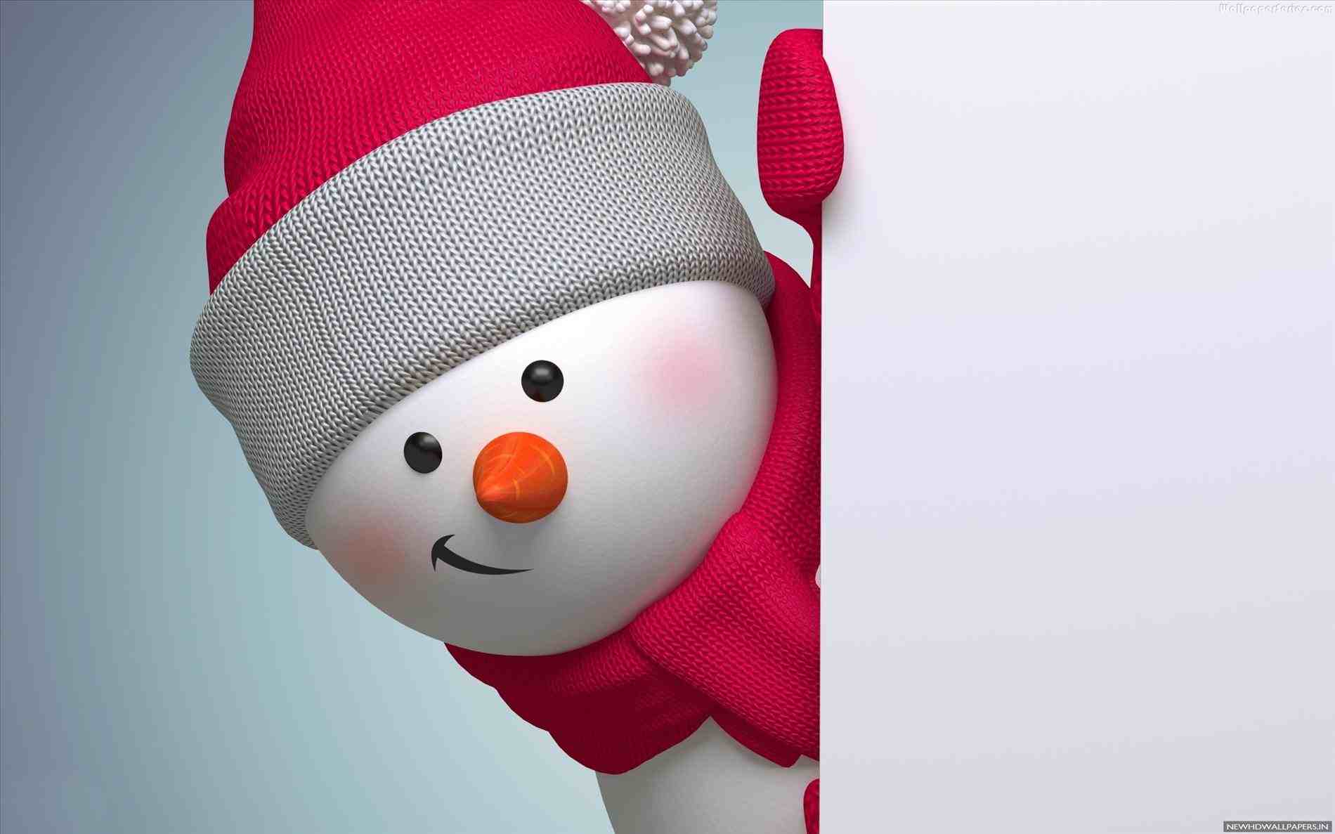 Cute Christmas Snowman Wallpapers - Top Free Cute Christmas Snowman ...