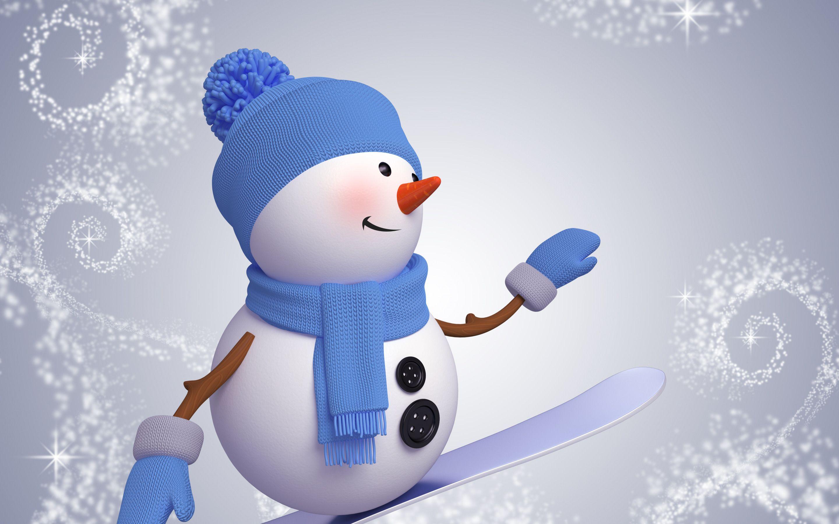 Cute Christmas Snowman Wallpapers - Top Free Cute Christmas Snowman ...