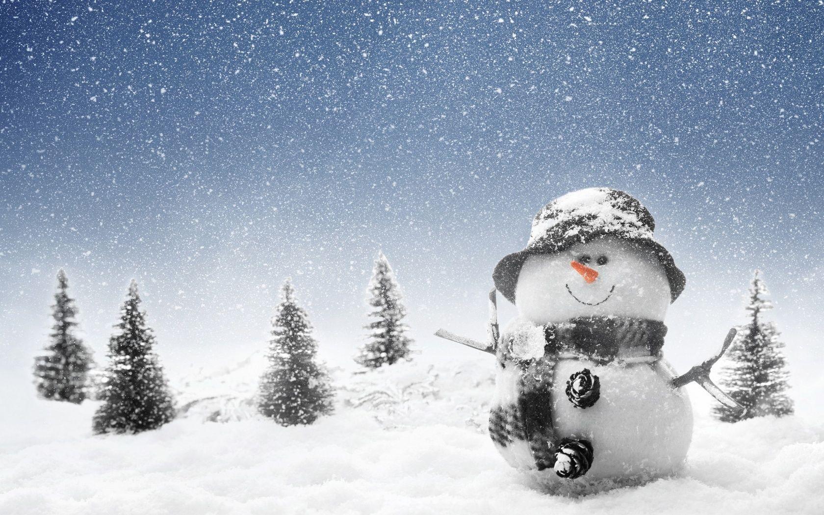 Cute Christmas Snowman Wallpapers - Top Free Cute Christmas Snowman ...
