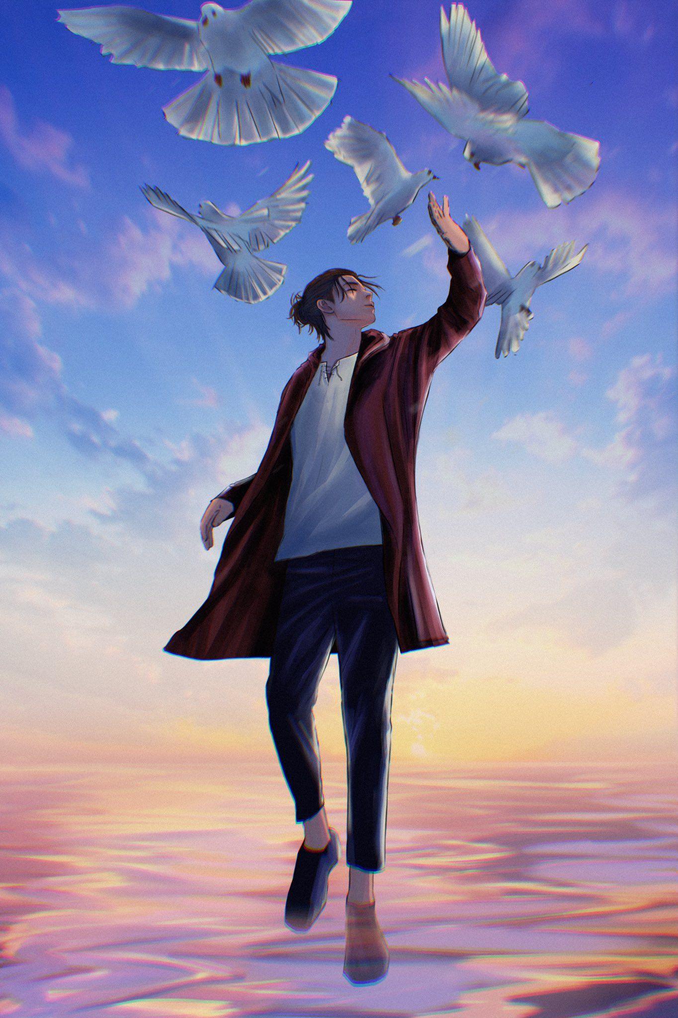 Eren freedom Wallpapers - Top Free Eren freedom Backgrounds ...