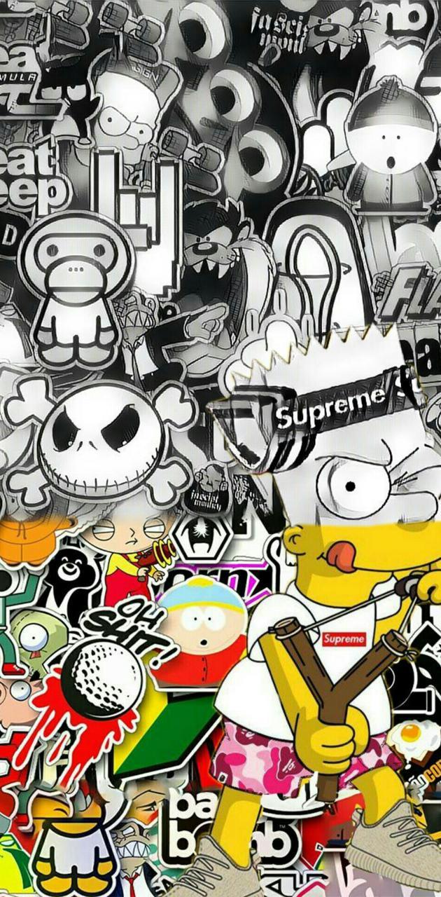 Supreme Graffiti Wallpapers - Top Free Supreme Graffiti Backgrounds ...