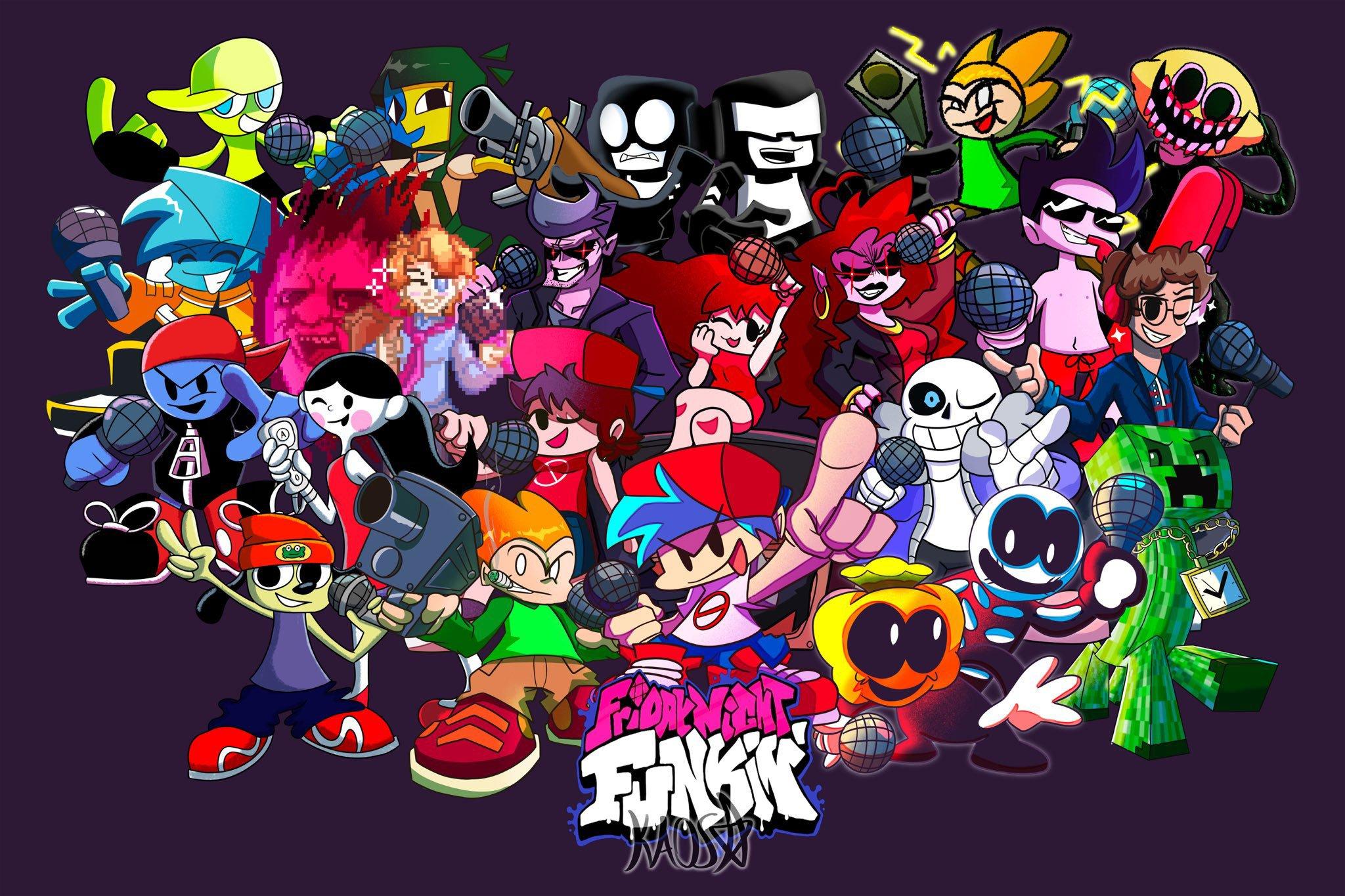 Fnf Mods Wallpapers - Top Free Fnf Mods Backgrounds - WallpaperAccess