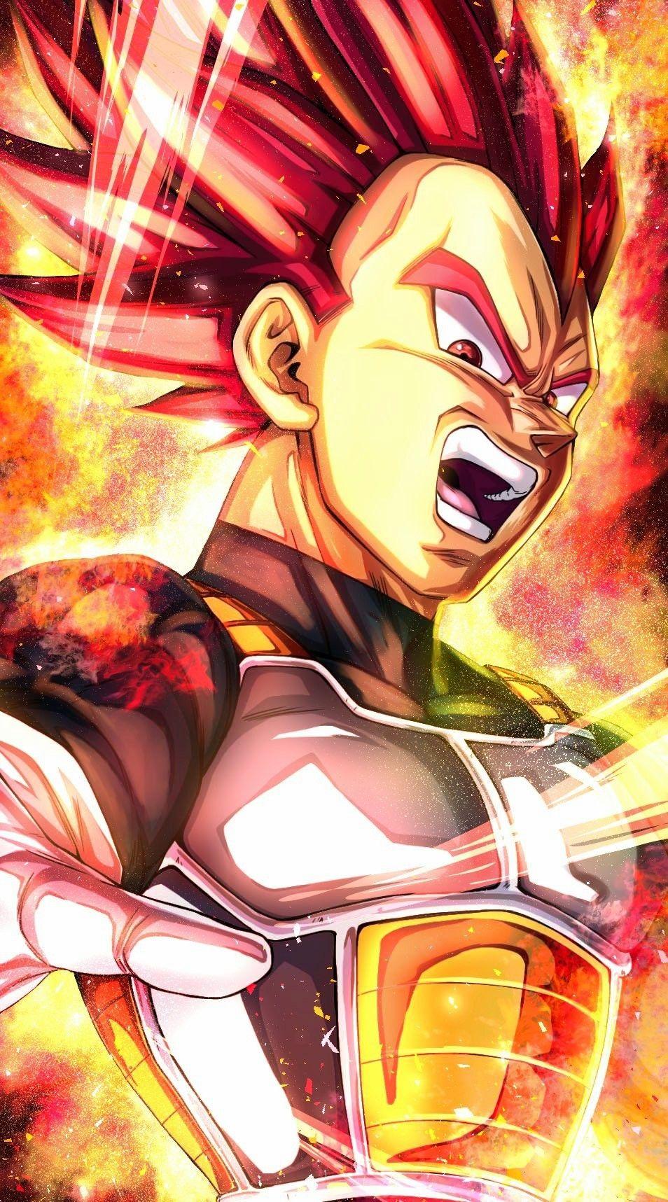 Red Vegeta Wallpapers - Top Free Red Vegeta Backgrounds - WallpaperAccess