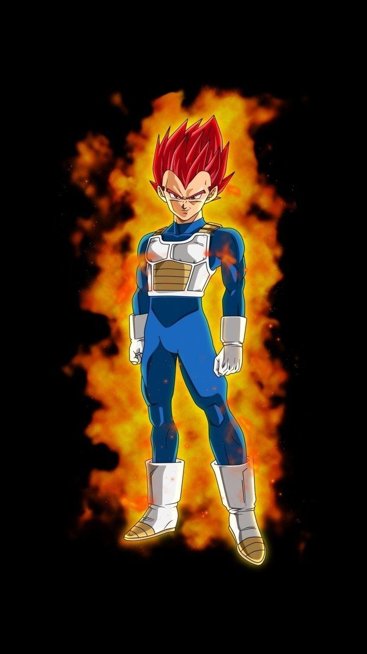 Red Vegeta Wallpapers - Top Free Red Vegeta Backgrounds - WallpaperAccess