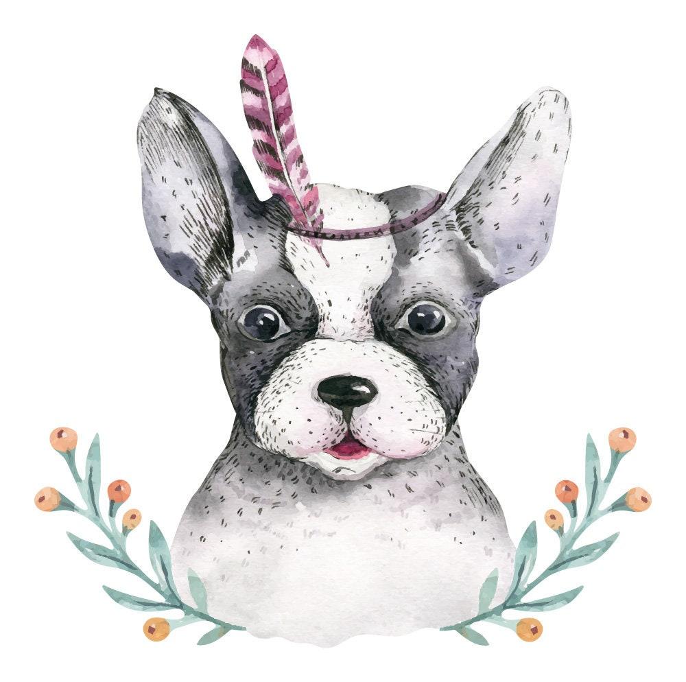 Watercolor Dog Wallpapers - Top Free Watercolor Dog Backgrounds ...