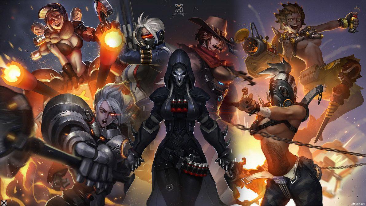 Overwatch Girl Wallpapers - Top Free Overwatch Girl Backgrounds ...