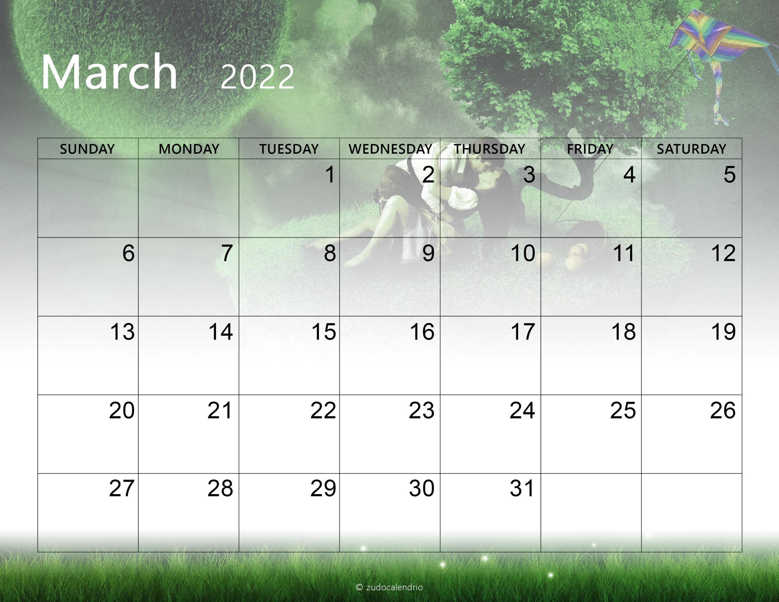 March 2022 Calendar Wallpapers - Top Free March 2022 Calendar ...
