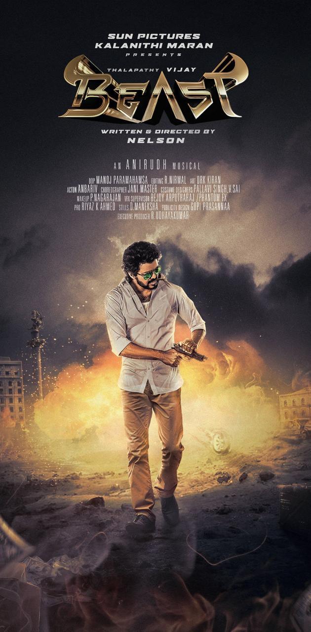 Beast Vijay Wallpapers - Top Free Beast Vijay Backgrounds - WallpaperAccess