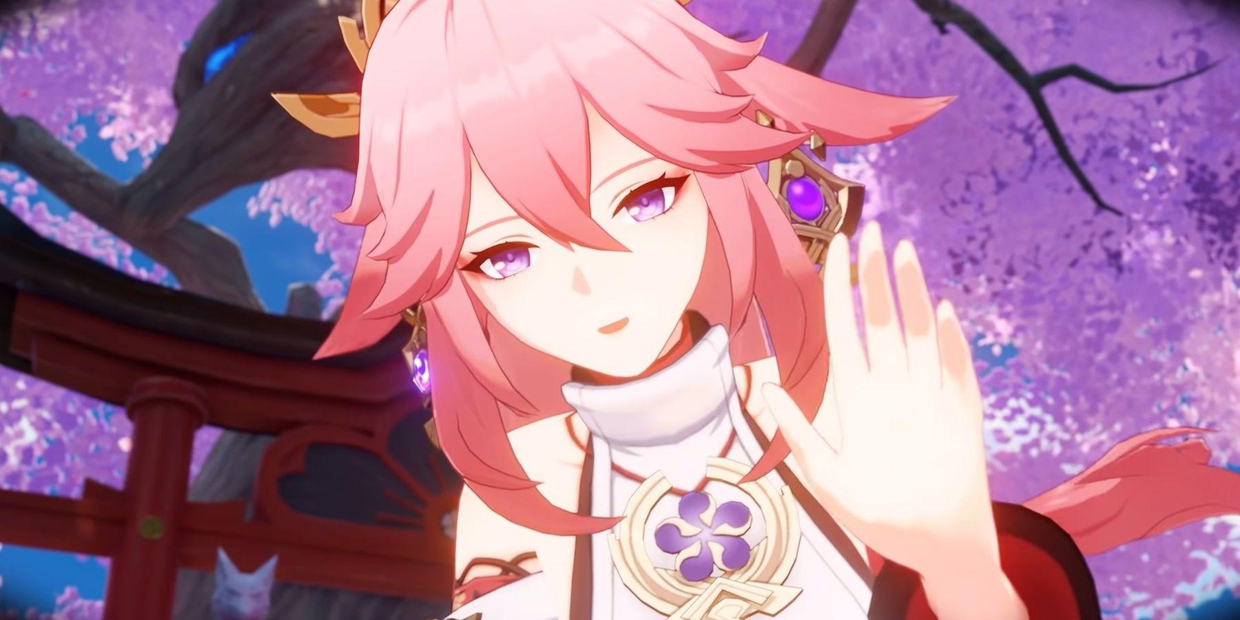 Yae Miko Burst Wallpapers - Top Free Yae Miko Burst Backgrounds ...