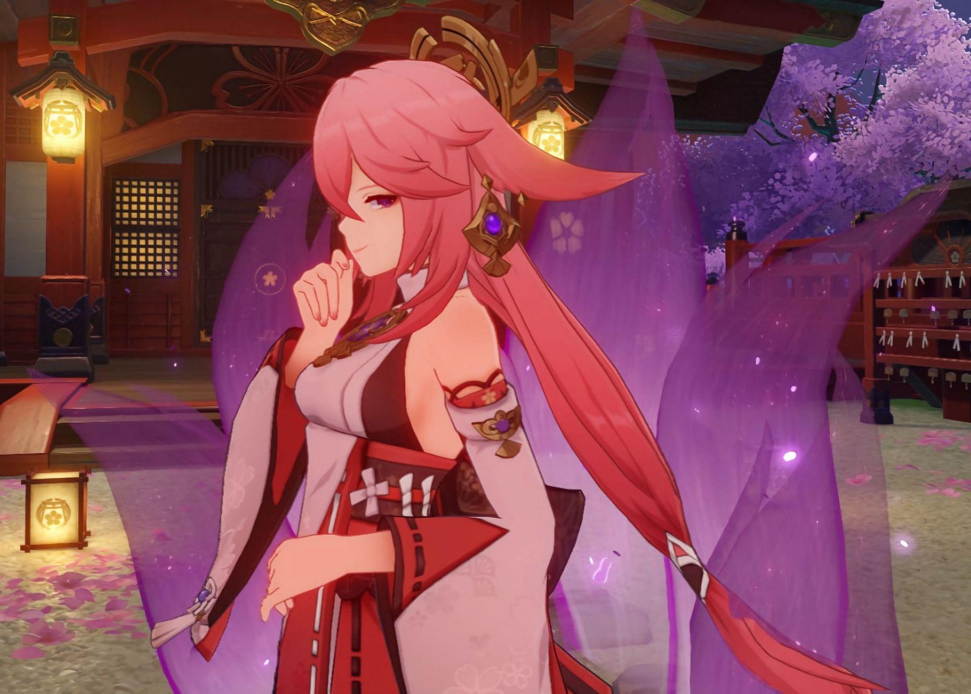 Yae Miko Burst Wallpapers - Top Free Yae Miko Burst Backgrounds ...