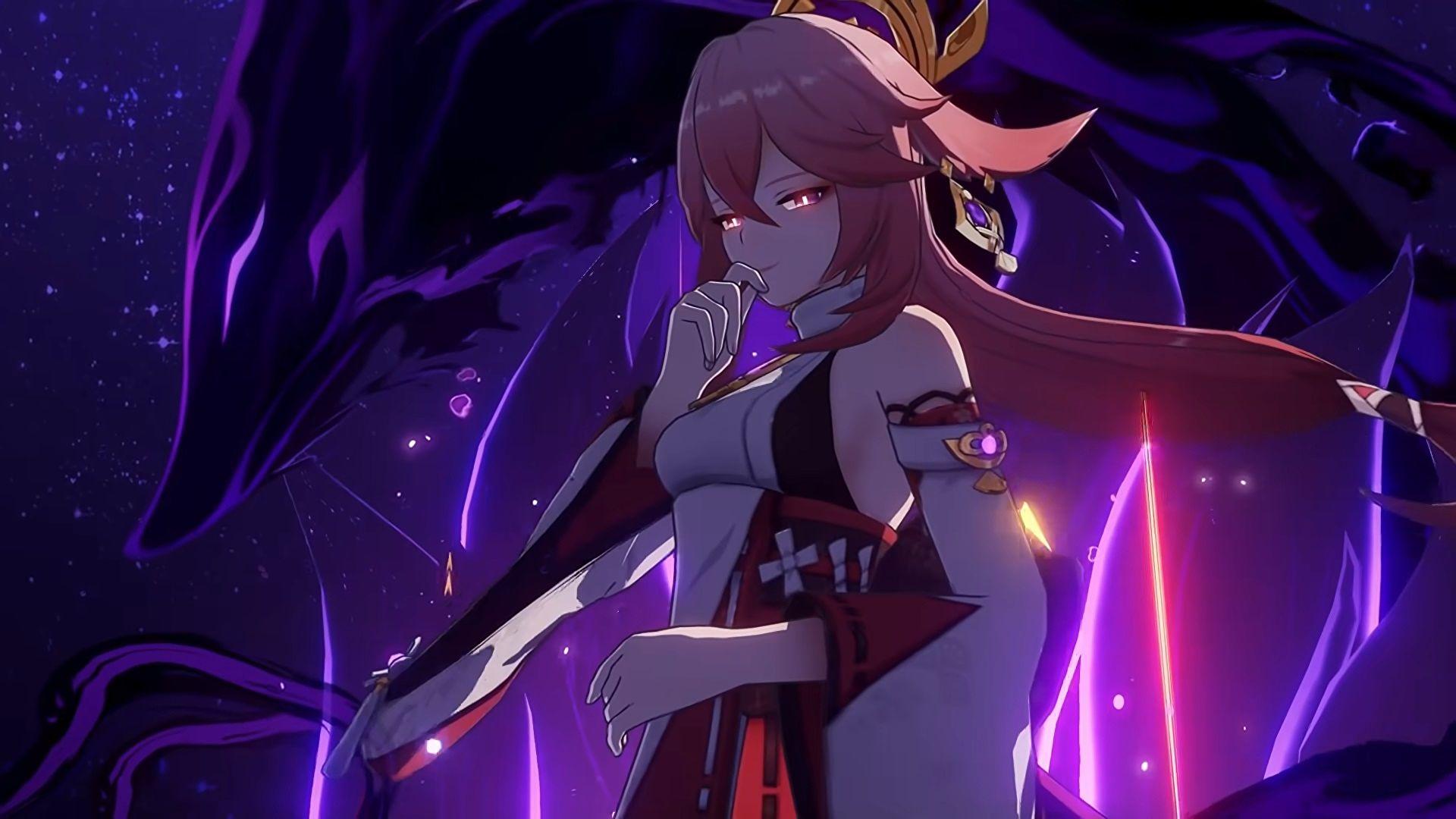 Yae Miko Burst Wallpapers - Top Free Yae Miko Burst Backgrounds ...