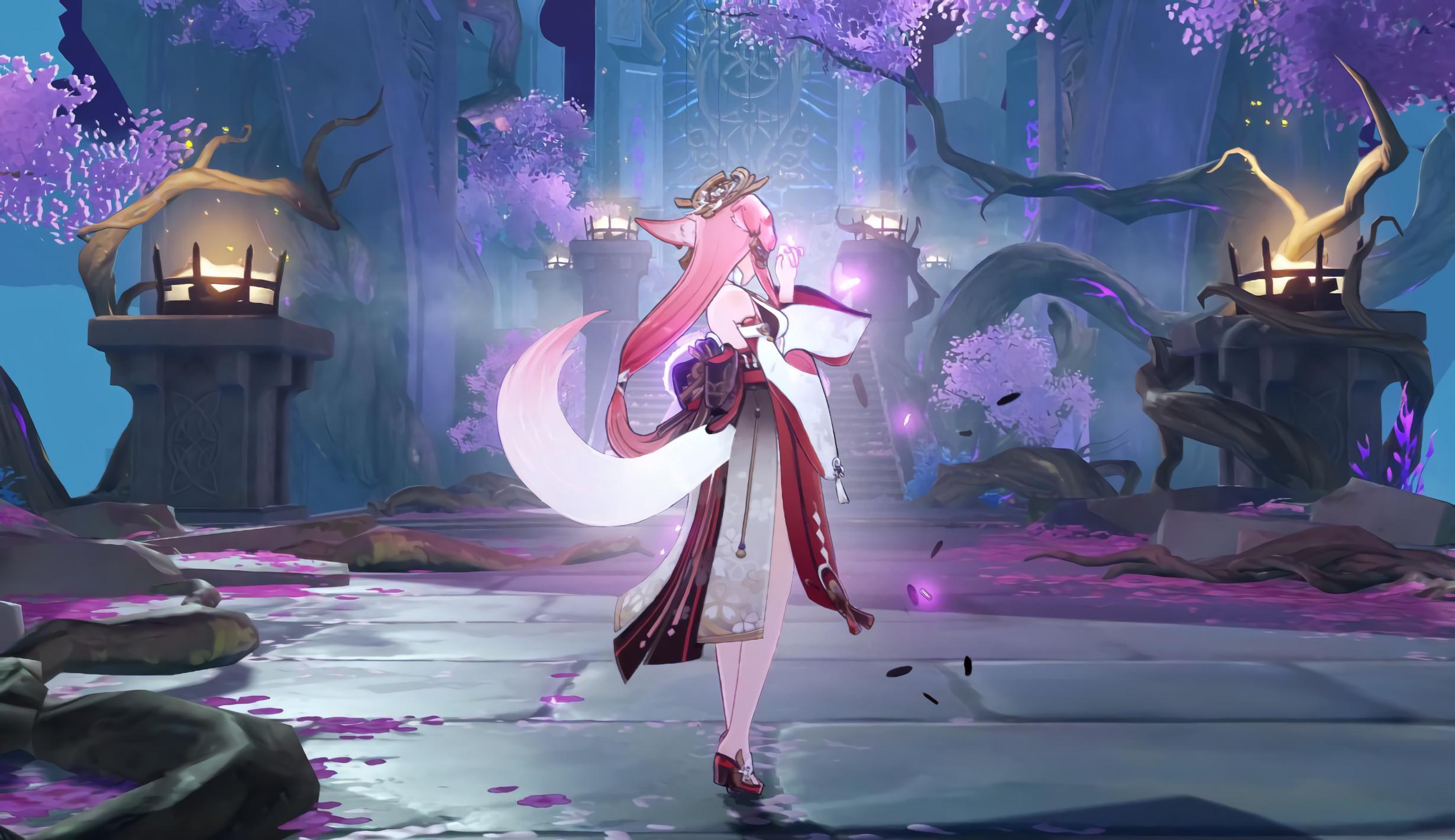 Yae Miko Burst Wallpapers - Top Free Yae Miko Burst Backgrounds ...