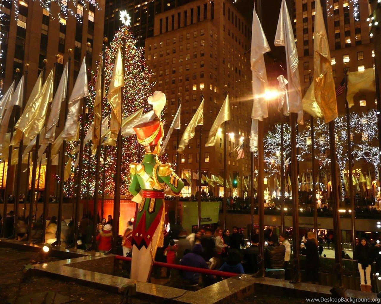 New York Christmas Desktop Wallpapers - Top Free New York Christmas ...