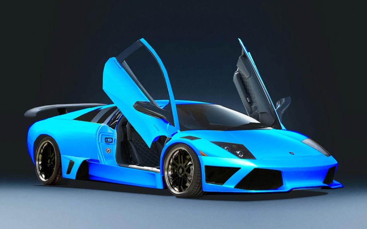 Neon Blue Lamborghini Wallpapers - Top Free Neon Blue Lamborghini ...