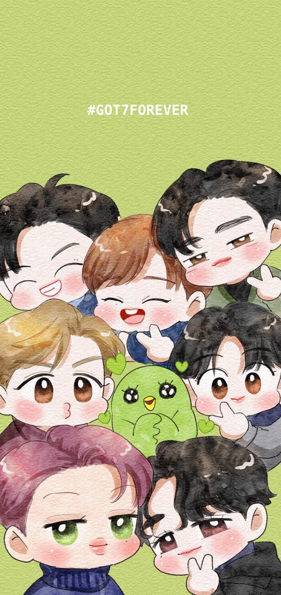 Got7 Anime Wallpapers - Top Free Got7 Anime Backgrounds - WallpaperAccess