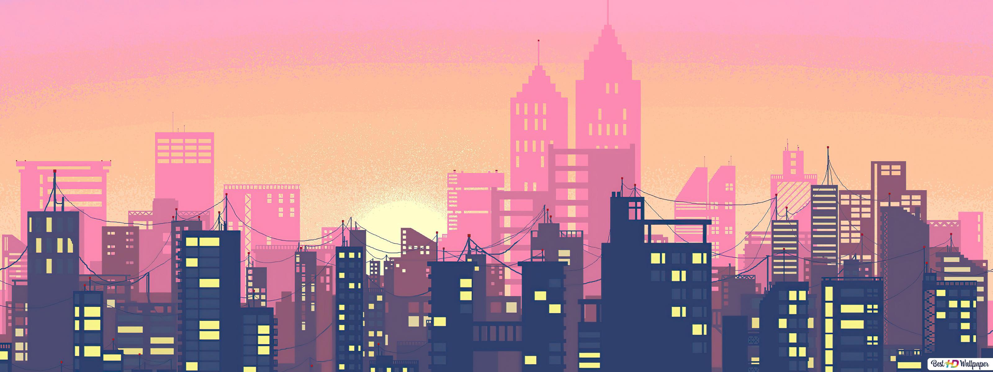 City Sunset Wallpapers - Top Free City Sunset Backgrounds - WallpaperAccess