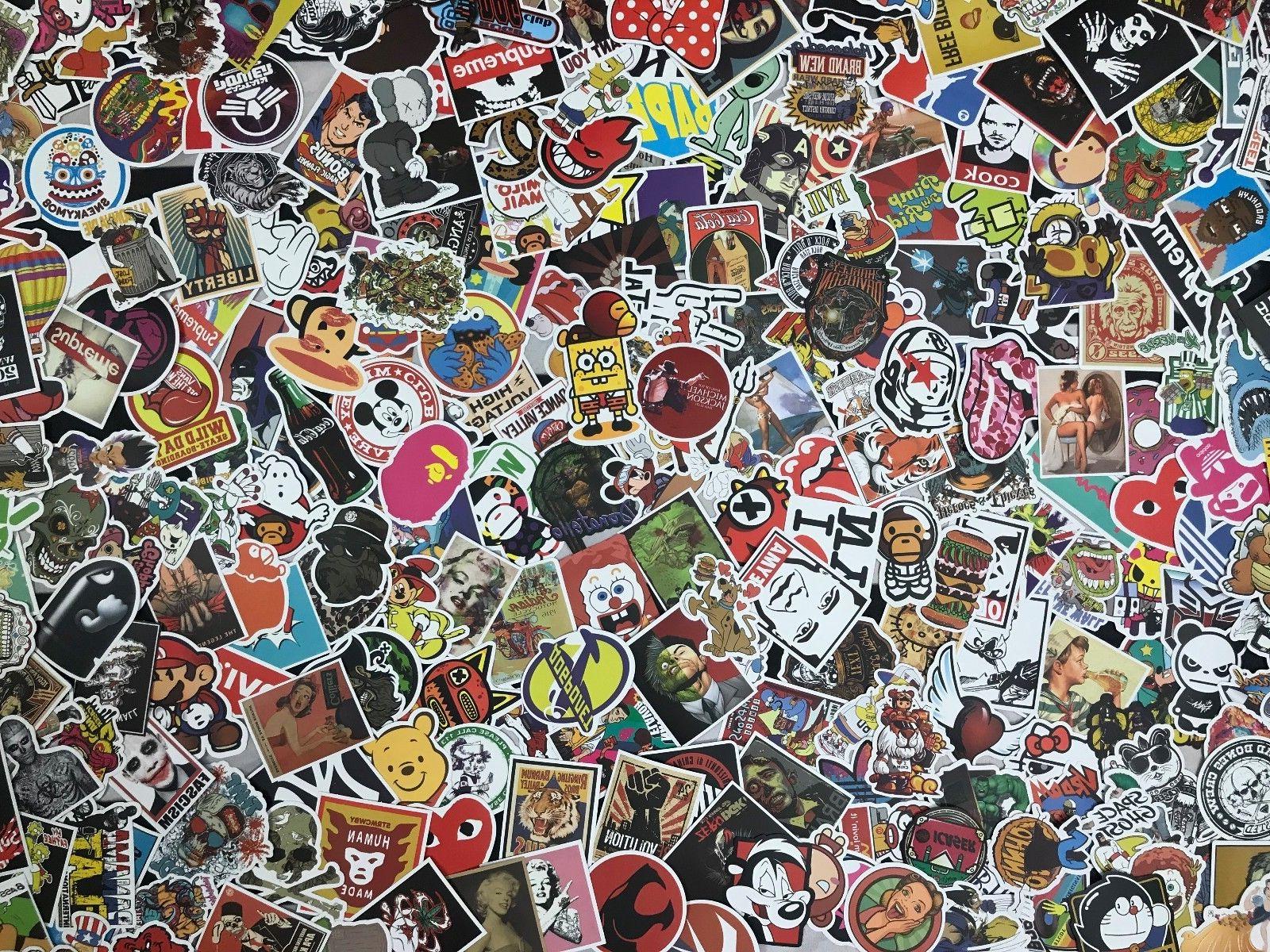 Marvel Sticker Bomb Wallpapers - Top Free Marvel Sticker Bomb ...