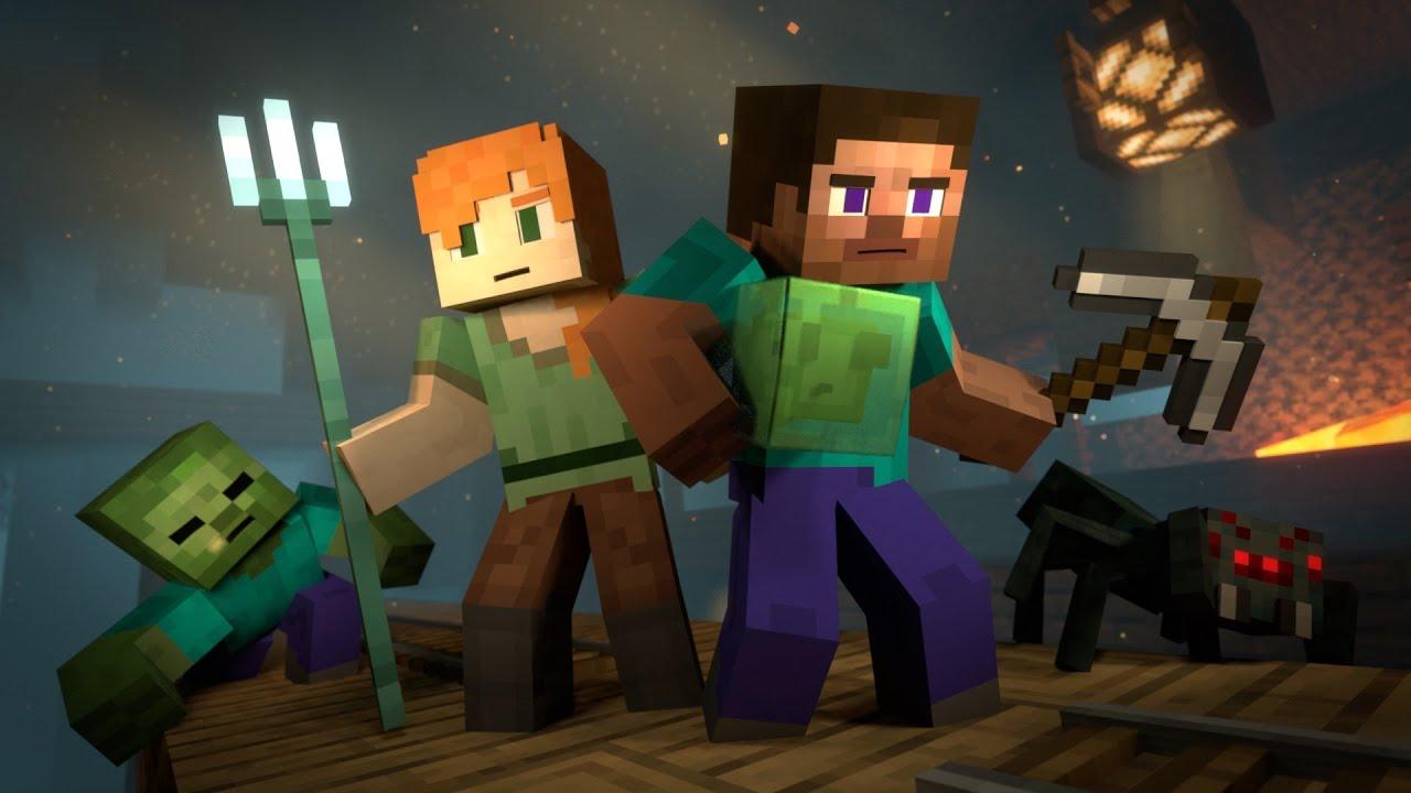 Minecraft Steve and Alex Wallpapers - Top Free Minecraft Steve and Alex ...