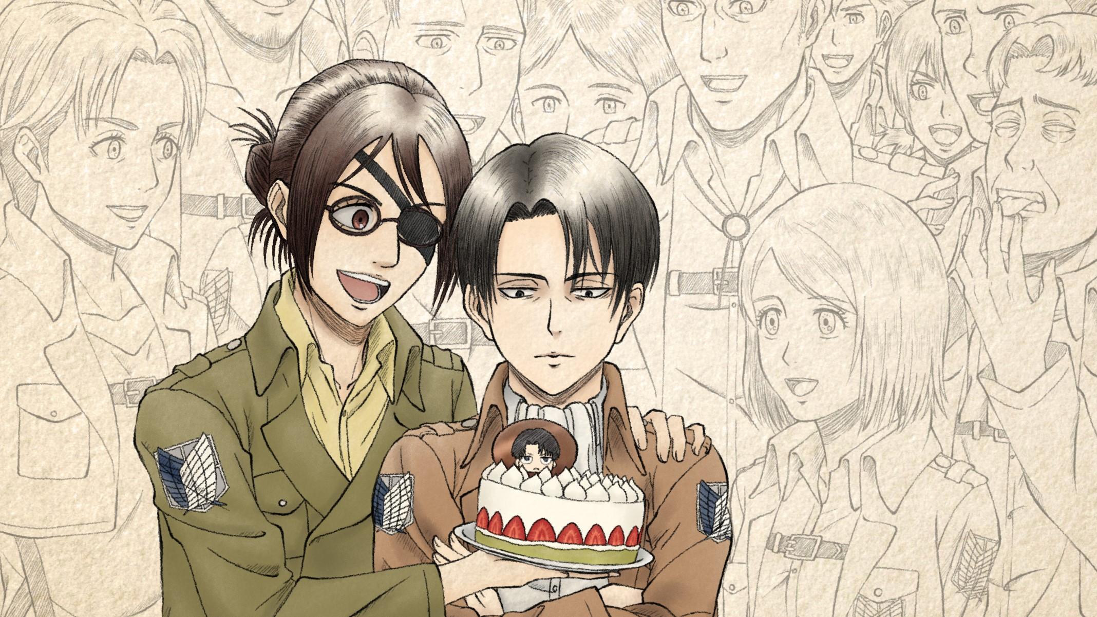 Erwin and Levi Wallpapers - Top Free Erwin and Levi Backgrounds ...