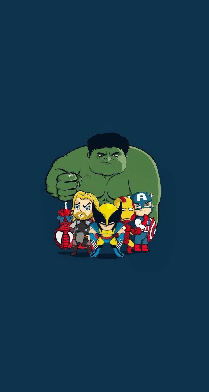 Cute Marvel iPhone Wallpapers - Top Free Cute Marvel iPhone Backgrounds ...