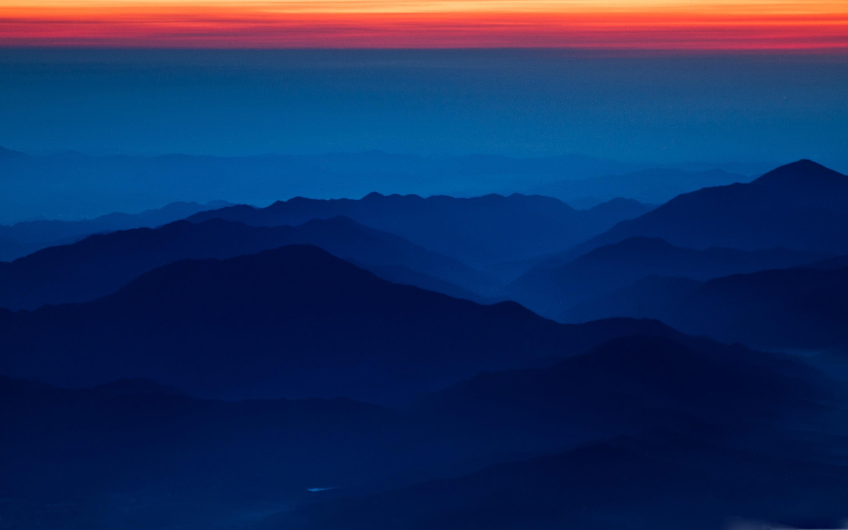 Blue Mountain Abstract Wallpapers - Top Free Blue Mountain Abstract ...