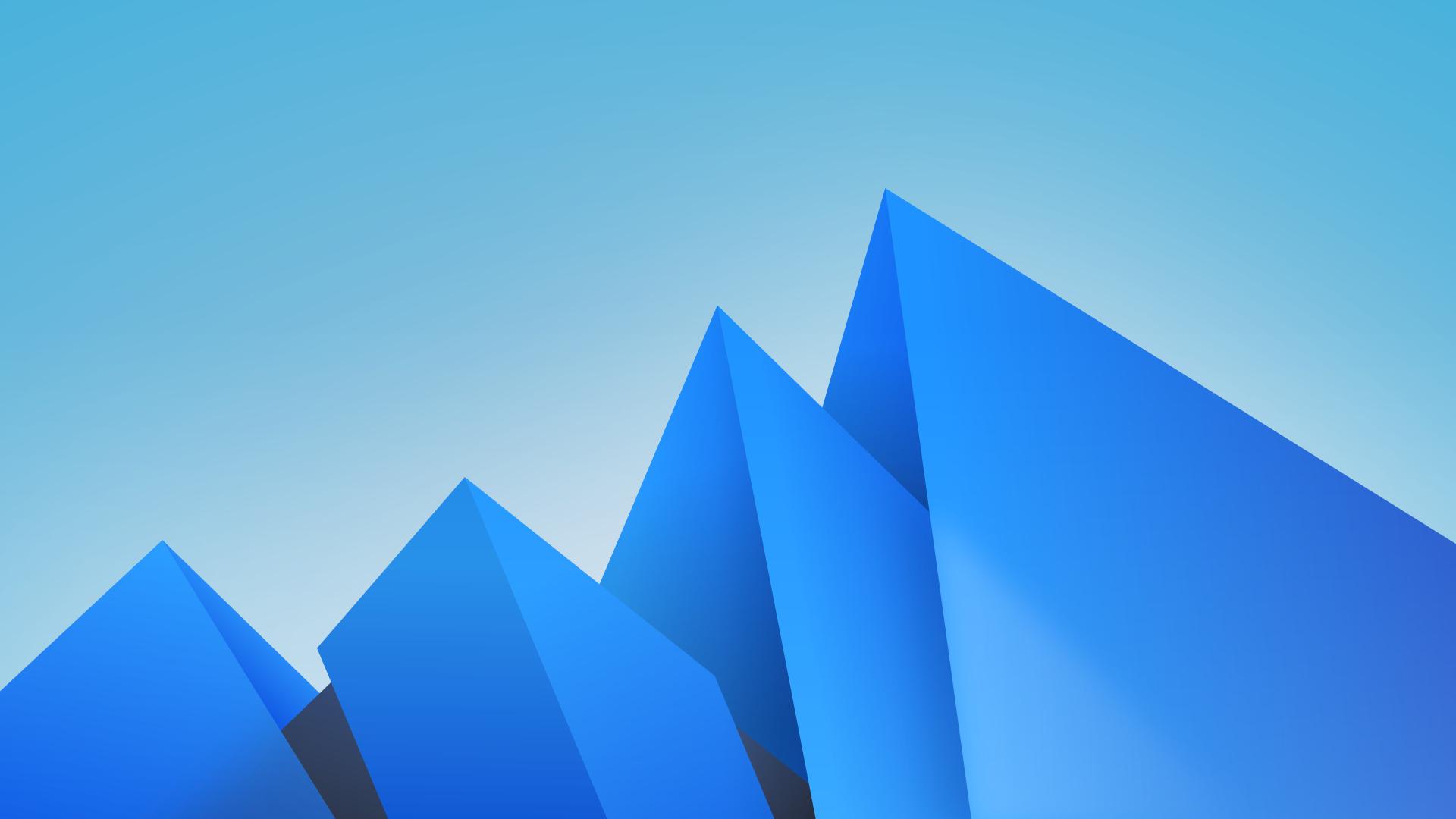 Blue Mountain Abstract Wallpapers - Top Free Blue Mountain Abstract ...