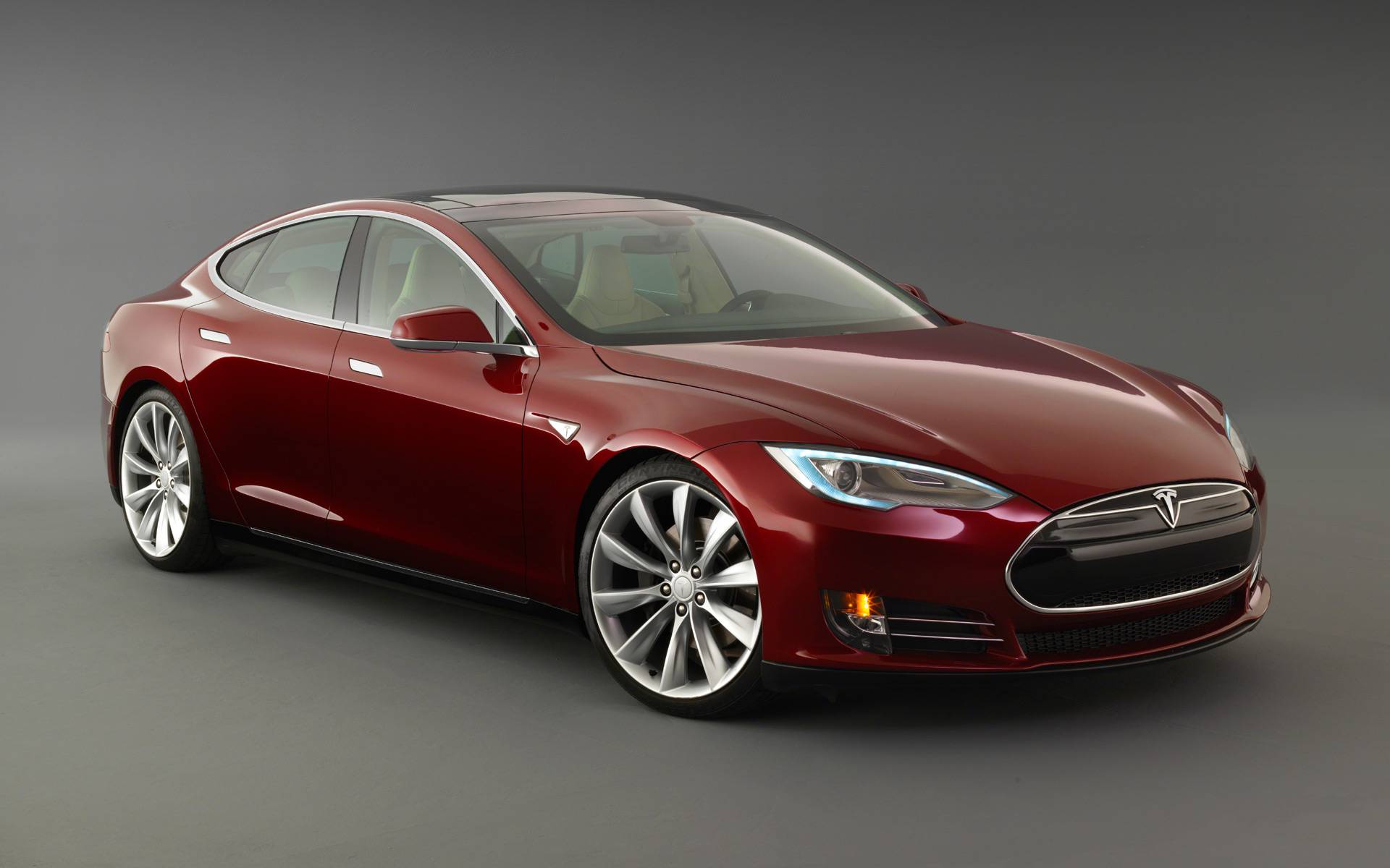 Red Tesla Model S Wallpapers - Top Free Red Tesla Model S Backgrounds ...