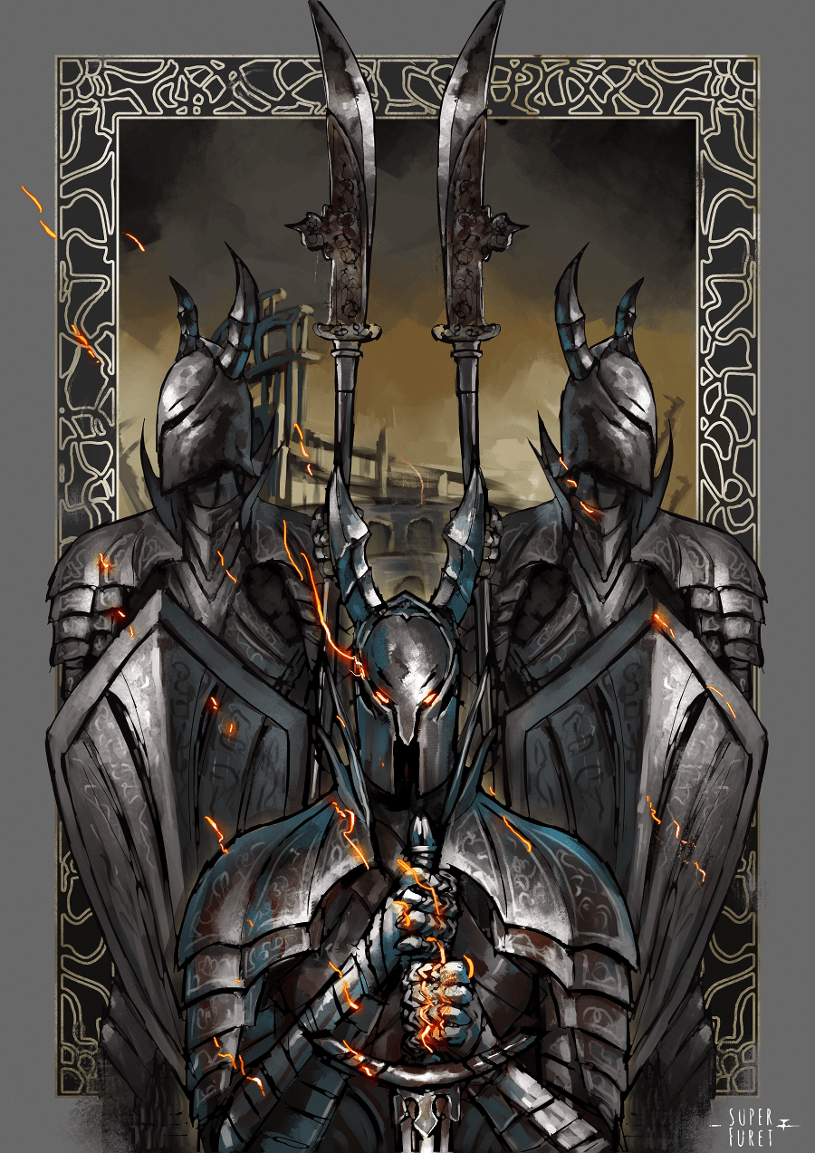 Dark Souls Black Knight Wallpapers - Top Free Dark Souls Black Knight ...