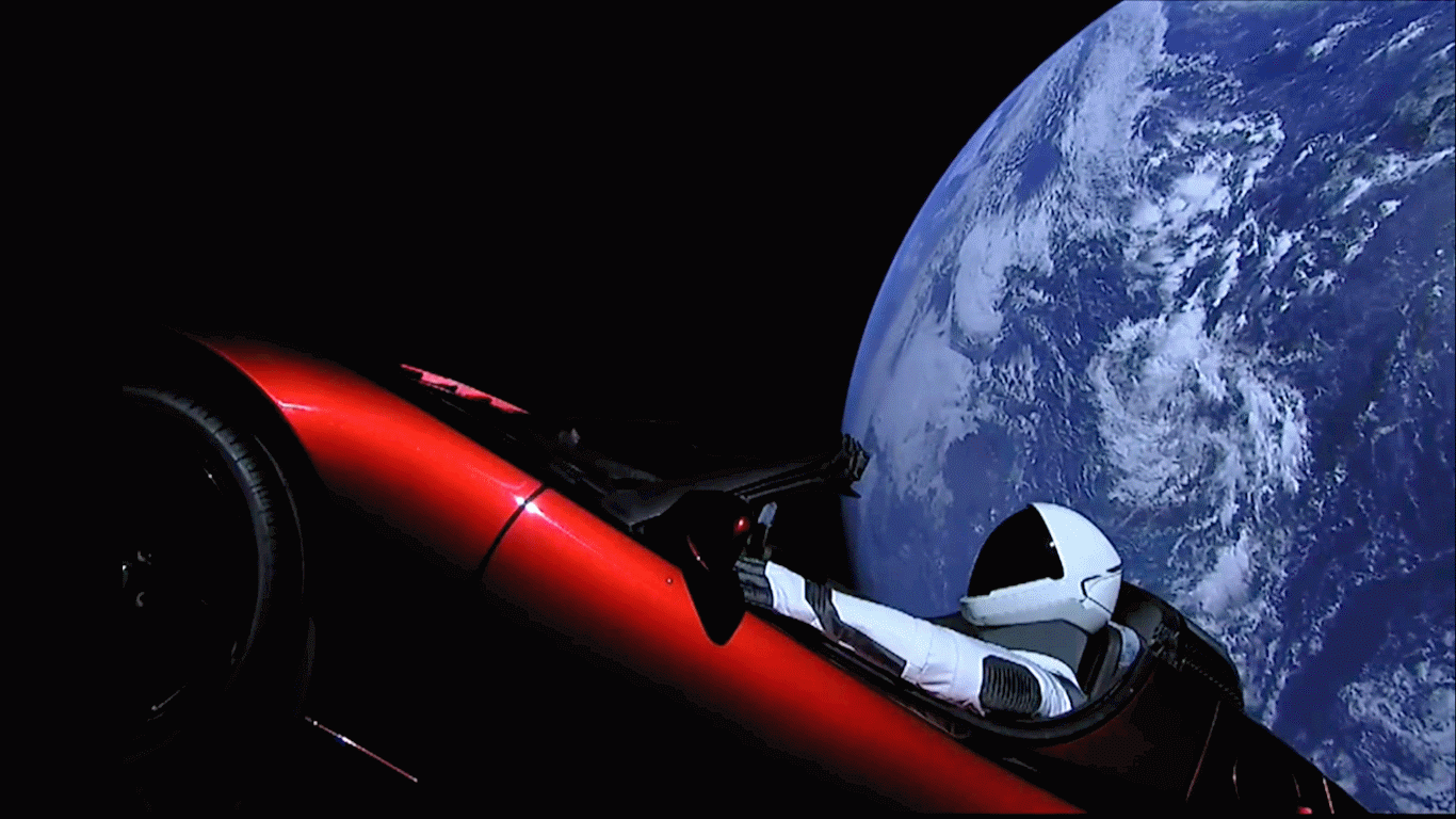 Tesla Starman Wallpapers - Top Free Tesla Starman Backgrounds ...