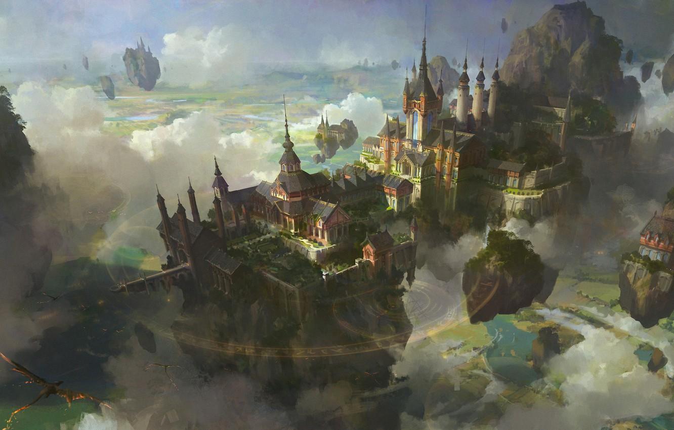 Flying City Wallpapers - Top Free Flying City Backgrounds - WallpaperAccess