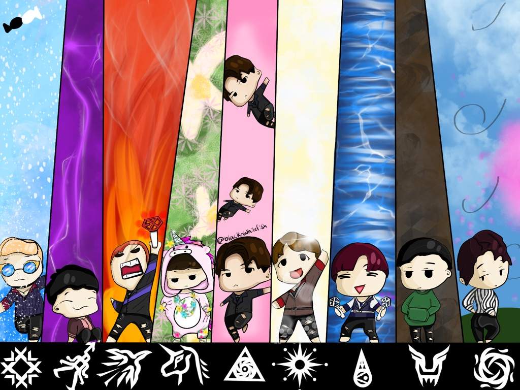 Kpop Chibi Wallpapers - Top Free Kpop Chibi Backgrounds - WallpaperAccess