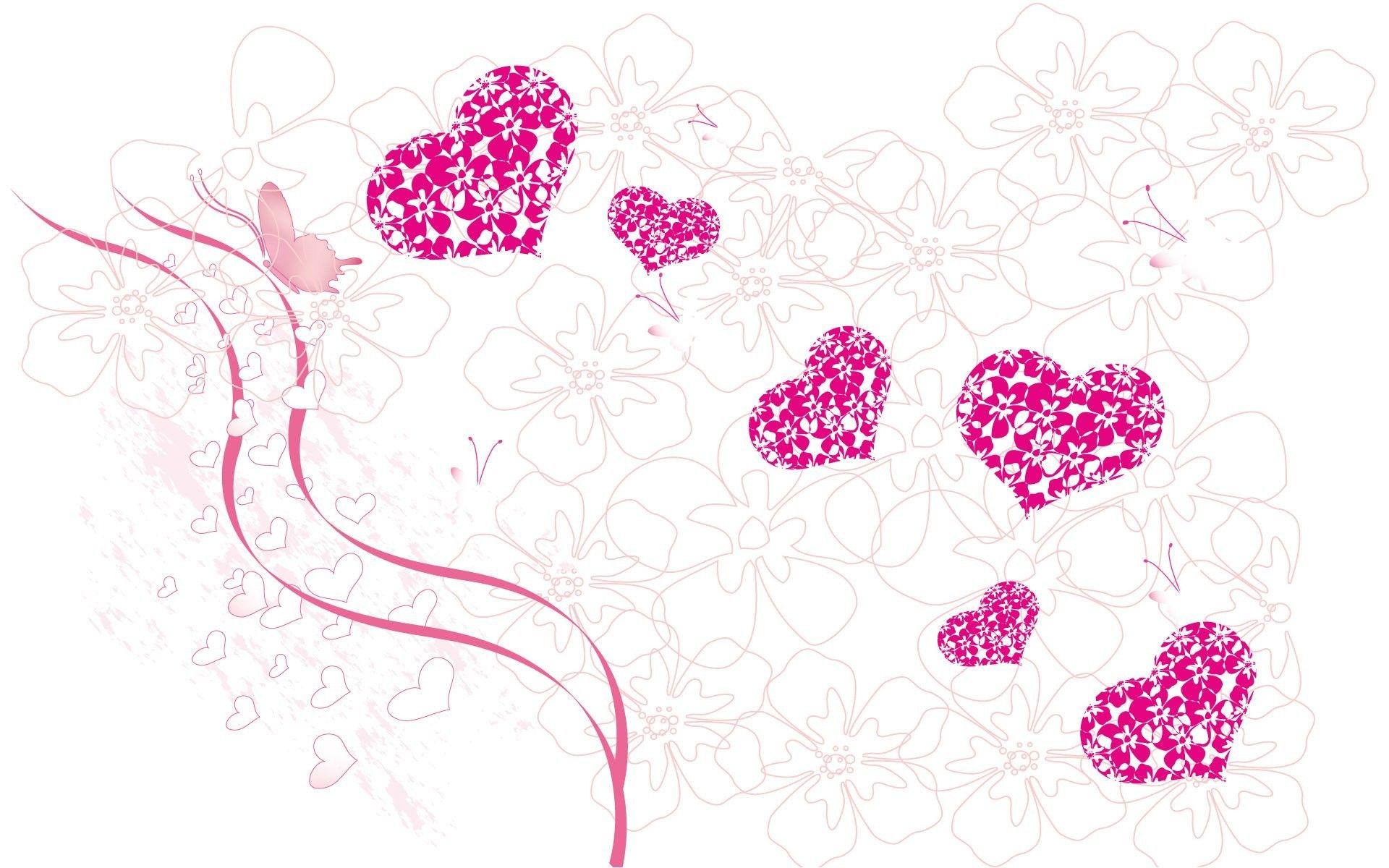 Hearts and Butterfly Wallpapers - Top Free Hearts and Butterfly ...