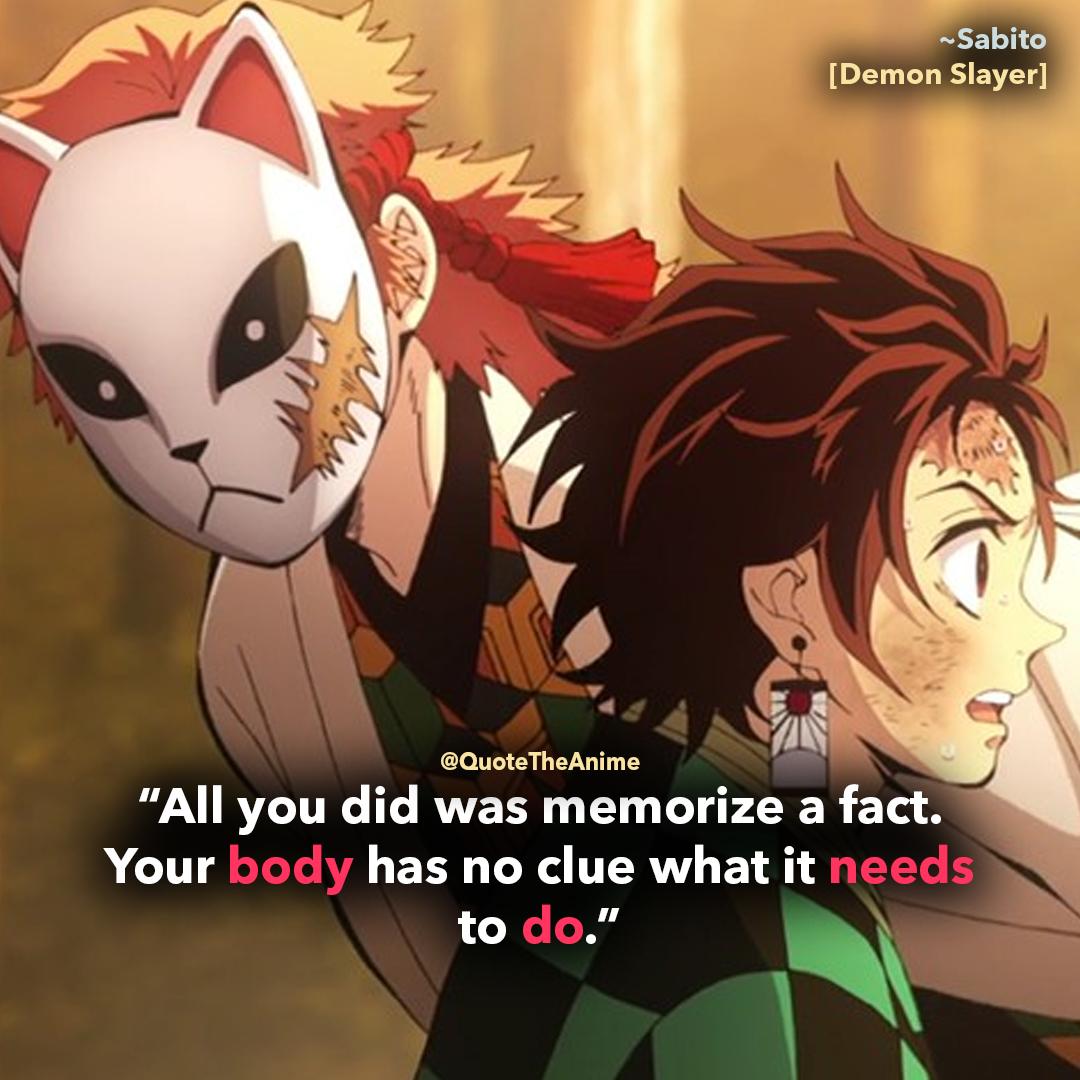 Demon Slayer Quotes Wallpapers - Top Free Demon Slayer Quotes ...