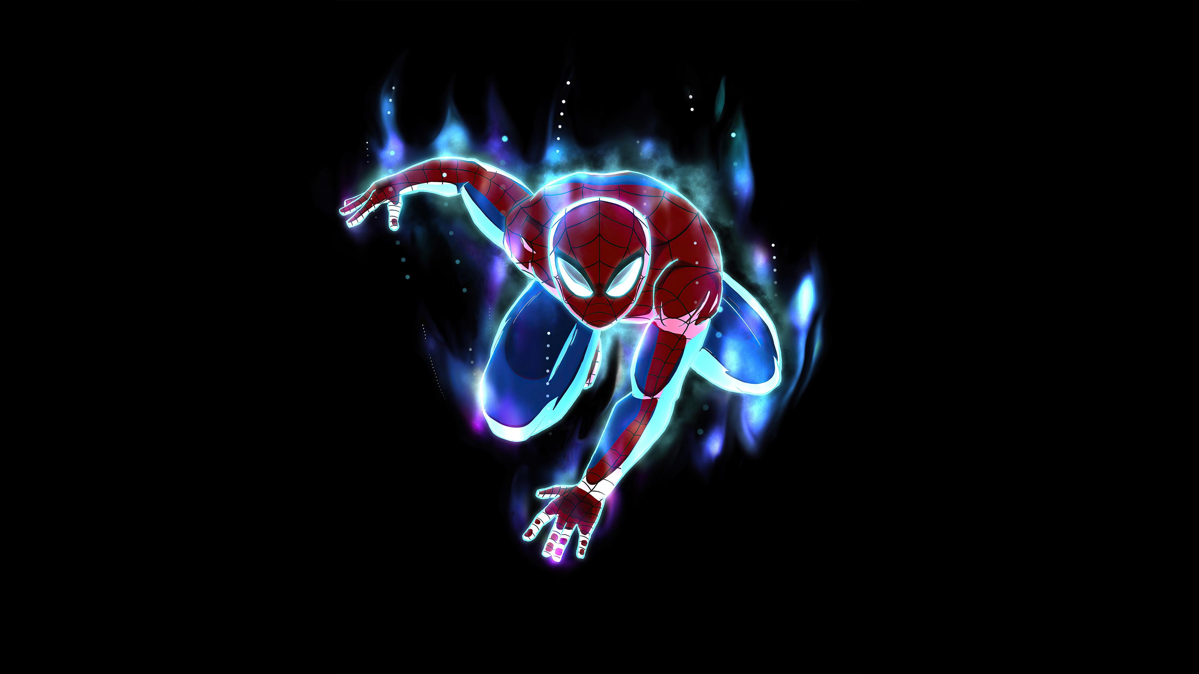 Spider Man Blue Wallpapers - Top Free Spider Man Blue Backgrounds ...