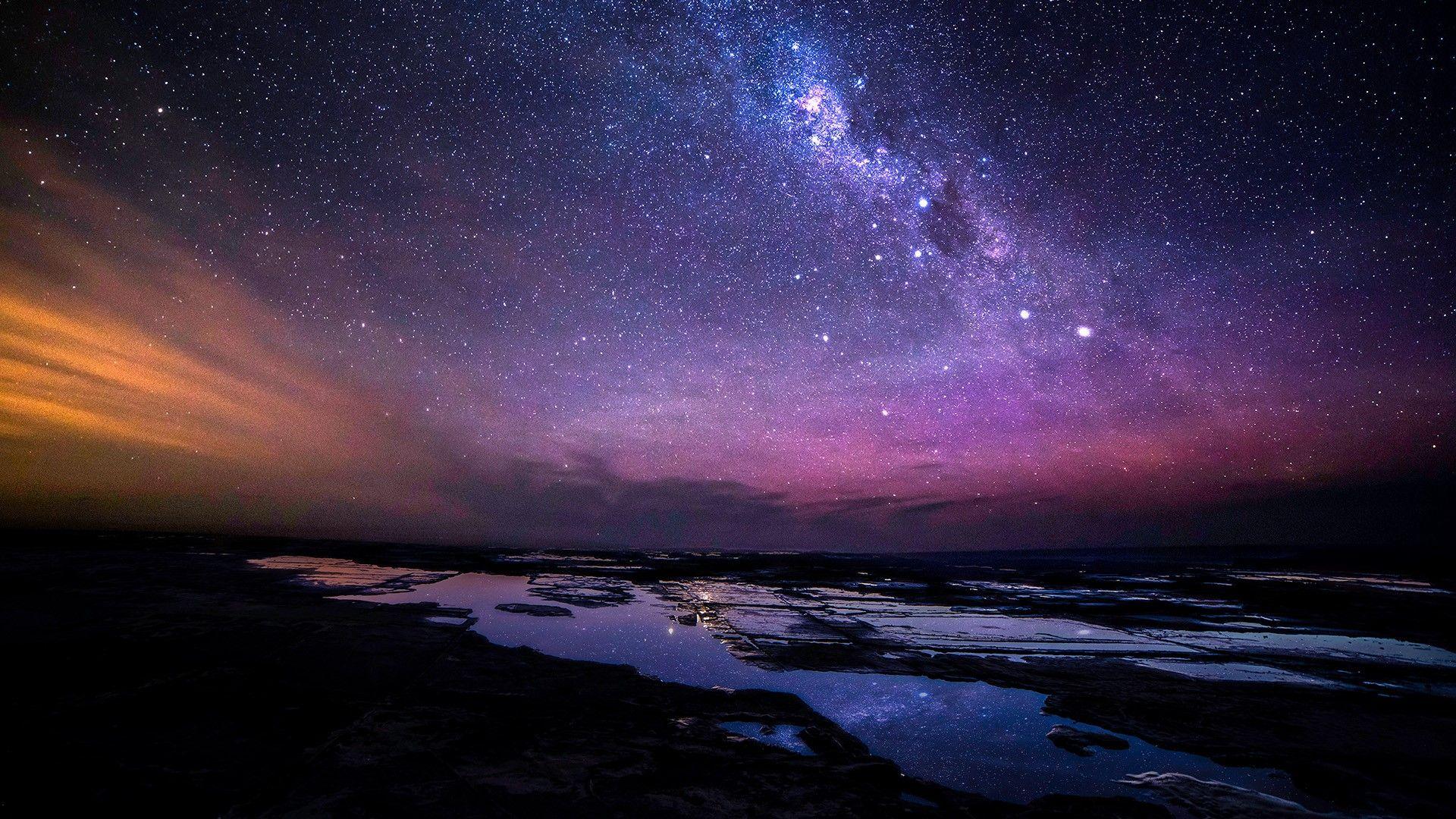 Milky Way Ocean Wallpapers - Top Free Milky Way Ocean Backgrounds ...